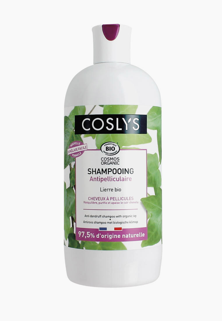 Шампунь Coslys против перхоти с органическим плющом, 500 мл, цвет: прозрачный, MP002XW165EC ...