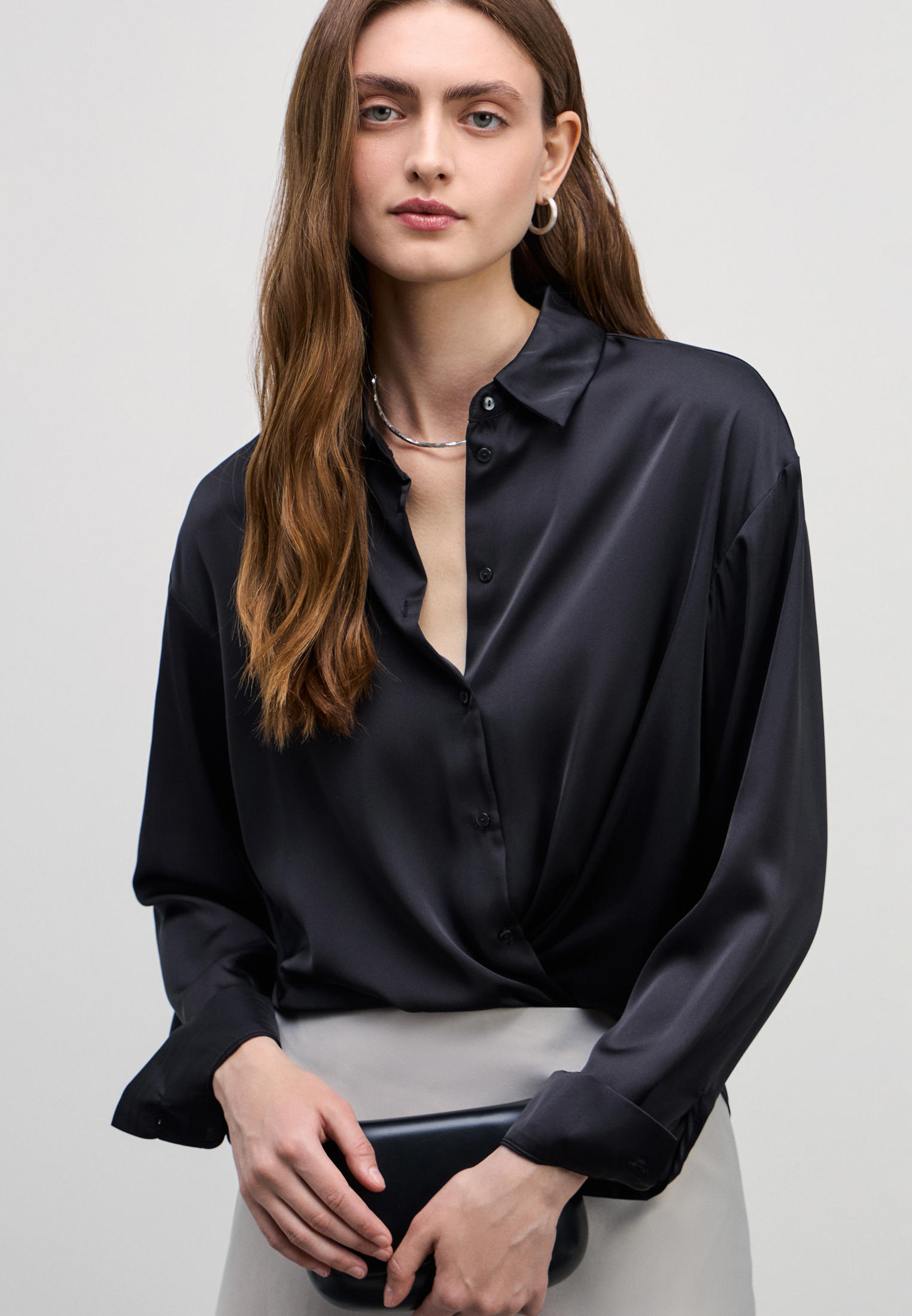 Блуза Zarina, цвет: черный, MP002XW16756 — купить в интернет-магазине ...