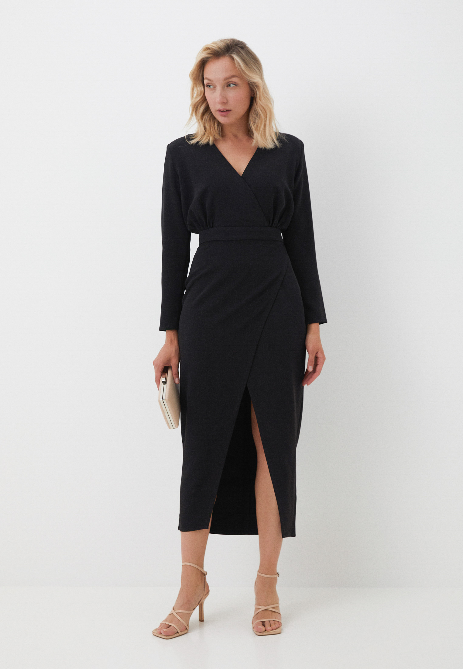 Платье Rich And Naked Helga Maxi Dress цвет черный Mp002xw16869