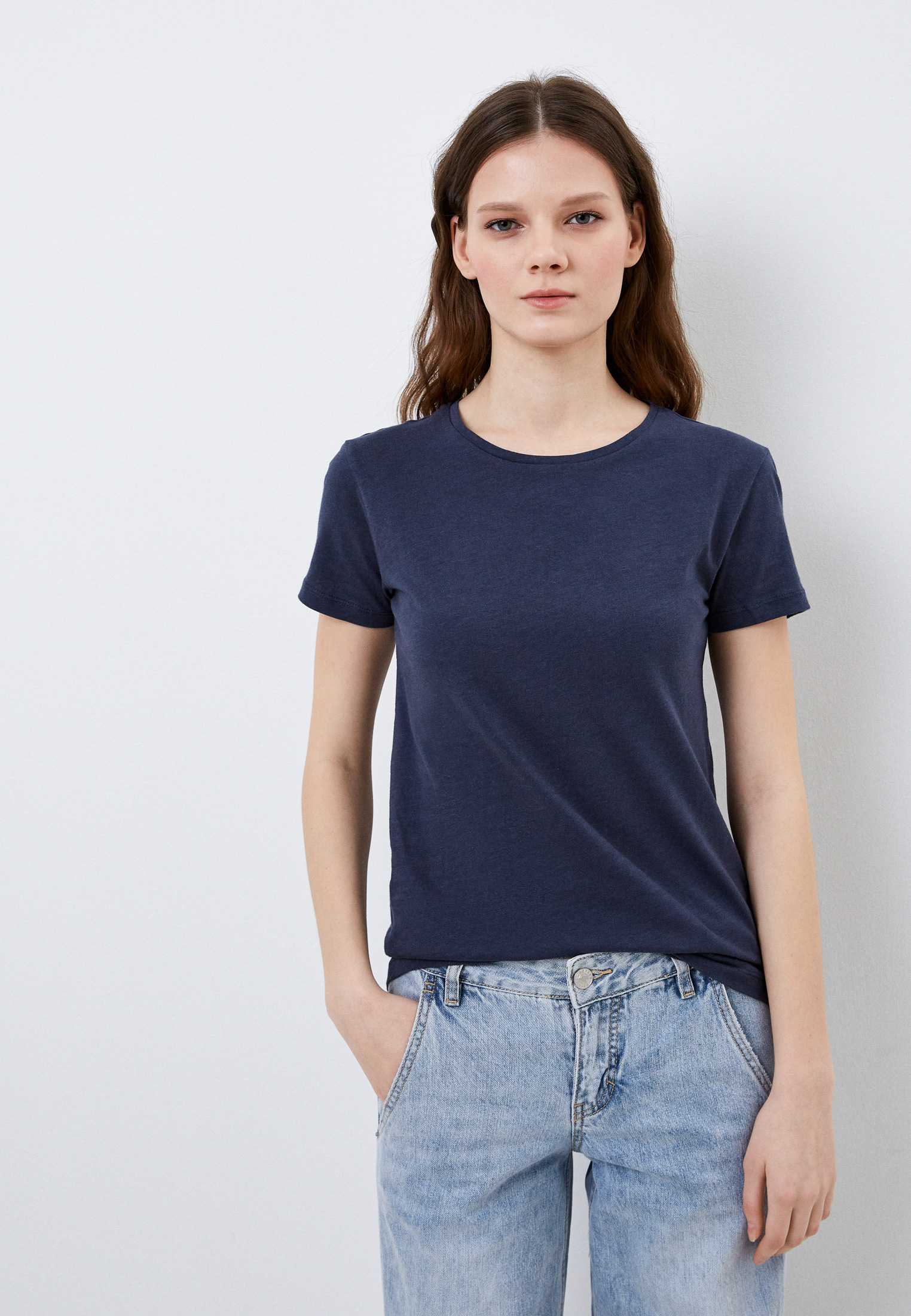 Футболка Mavi SHORT SLEEVE TOP, цвет: синий, MP002XW16985 — купить в ...