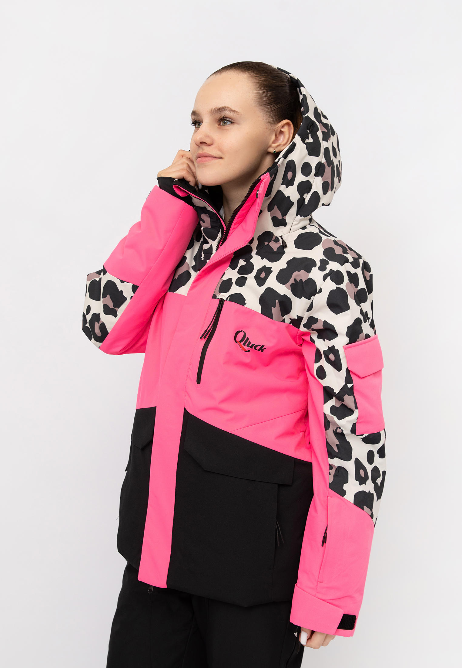 Куртка сноубордическая Qluck, цвет: розовый, MP002XW16HLR — купить в ...