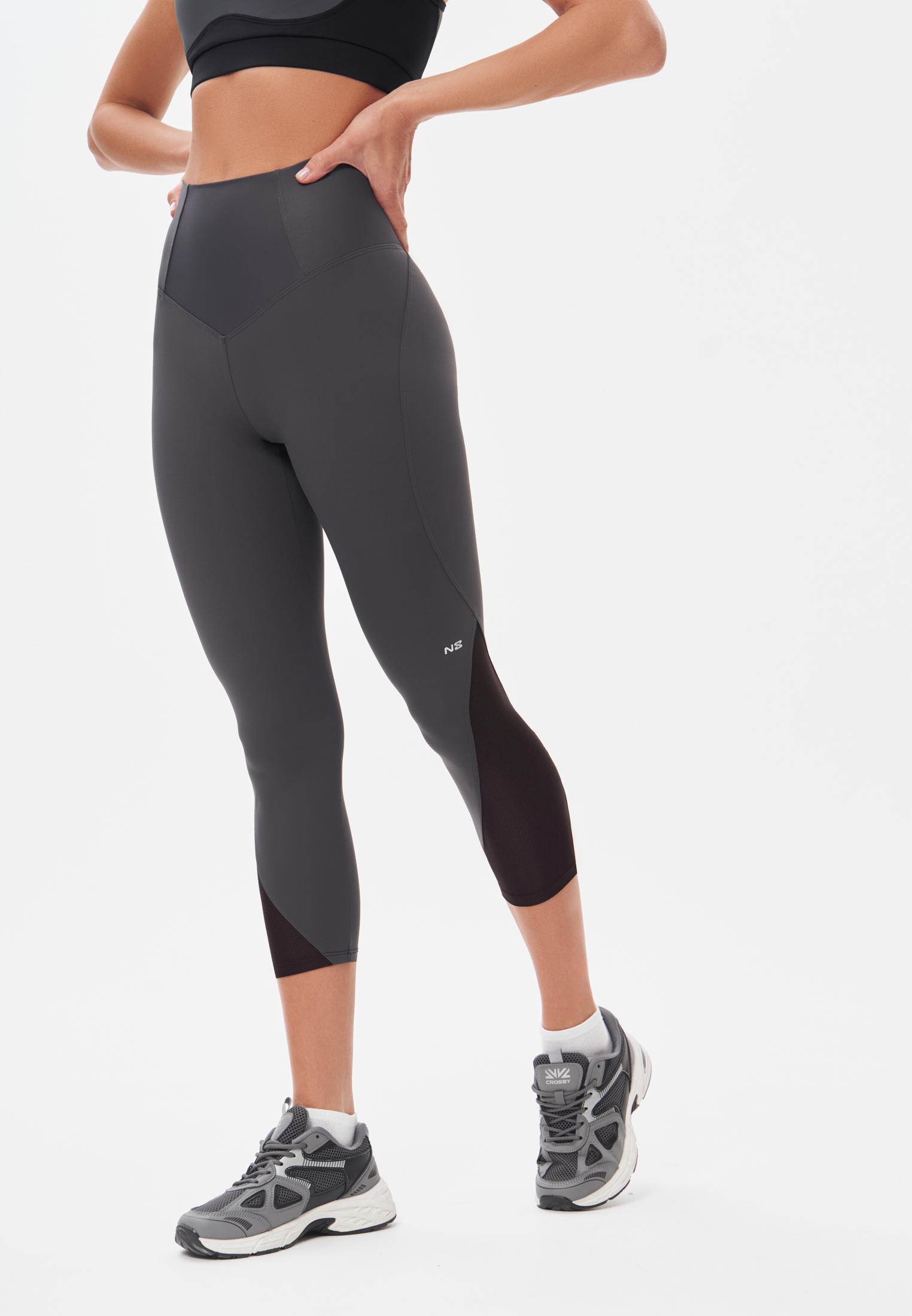 Леггинсы Neverlate Моделирующие укороченные 7/8, цвет: серый, MP002XW16JFT — купить в интернет ...