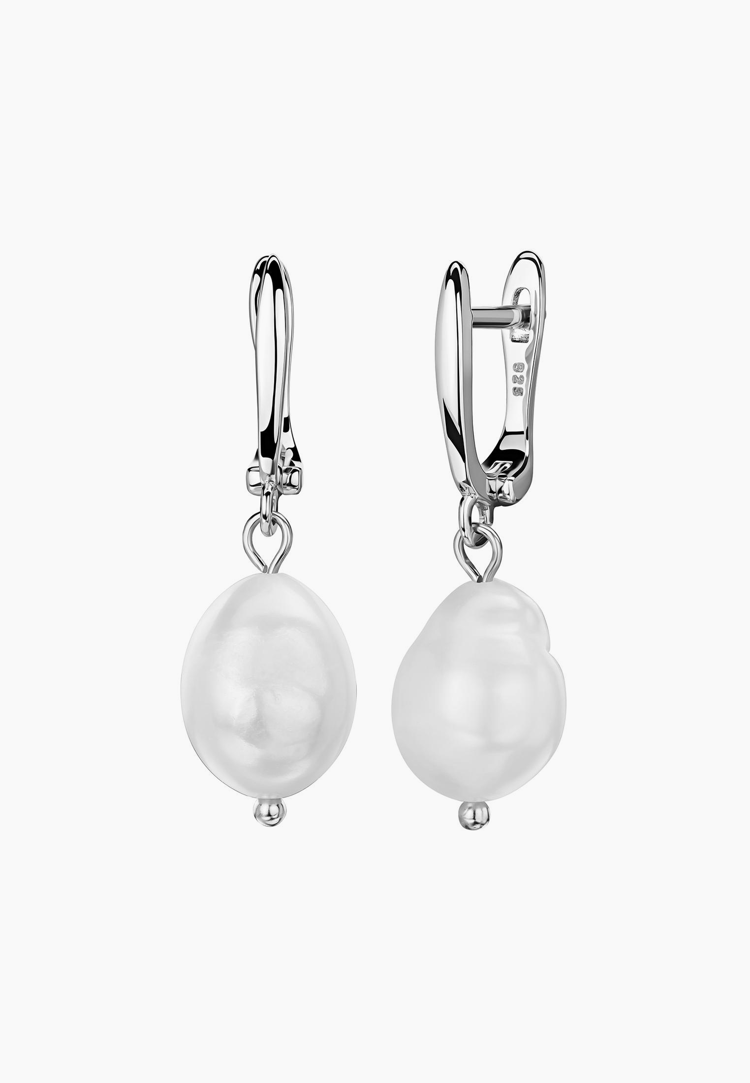 Серьги Loremi с натуральным жемчугом, цвет: белый, MP002XW16KMI ...