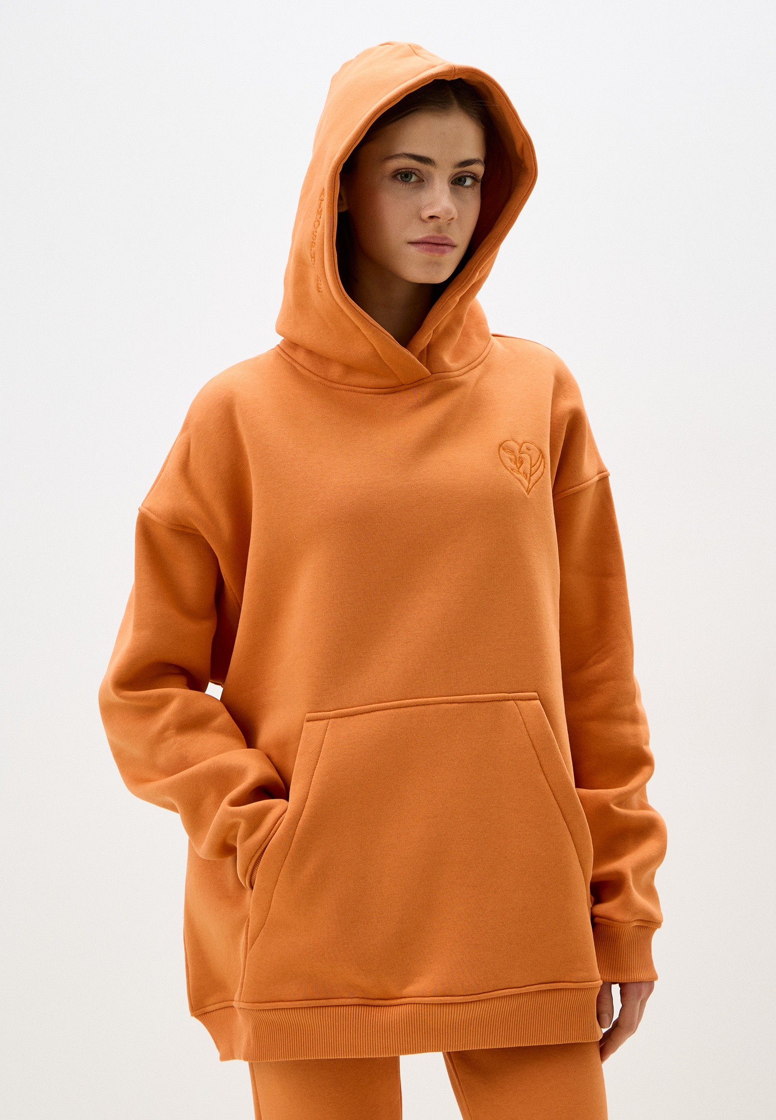 Худи Atmosphere by Eve Fashionbar, цвет: оранжевый, MP002XW16KSC ...