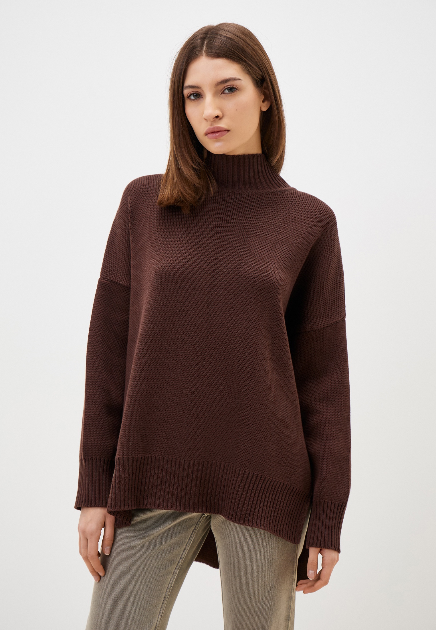 Свитер Saint Maeve Brown, цвет: коричневый, MP002XW16NZU — купить в ...