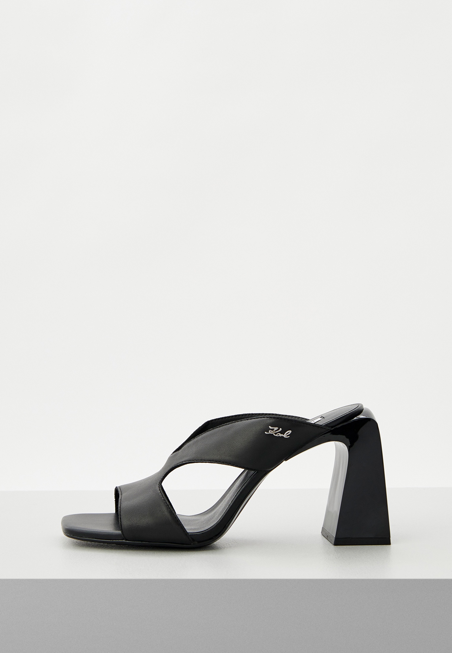 Сабо Karl Lagerfeld Lamoda Exclusive, цвет: черный, MP002XW16ZEU ...