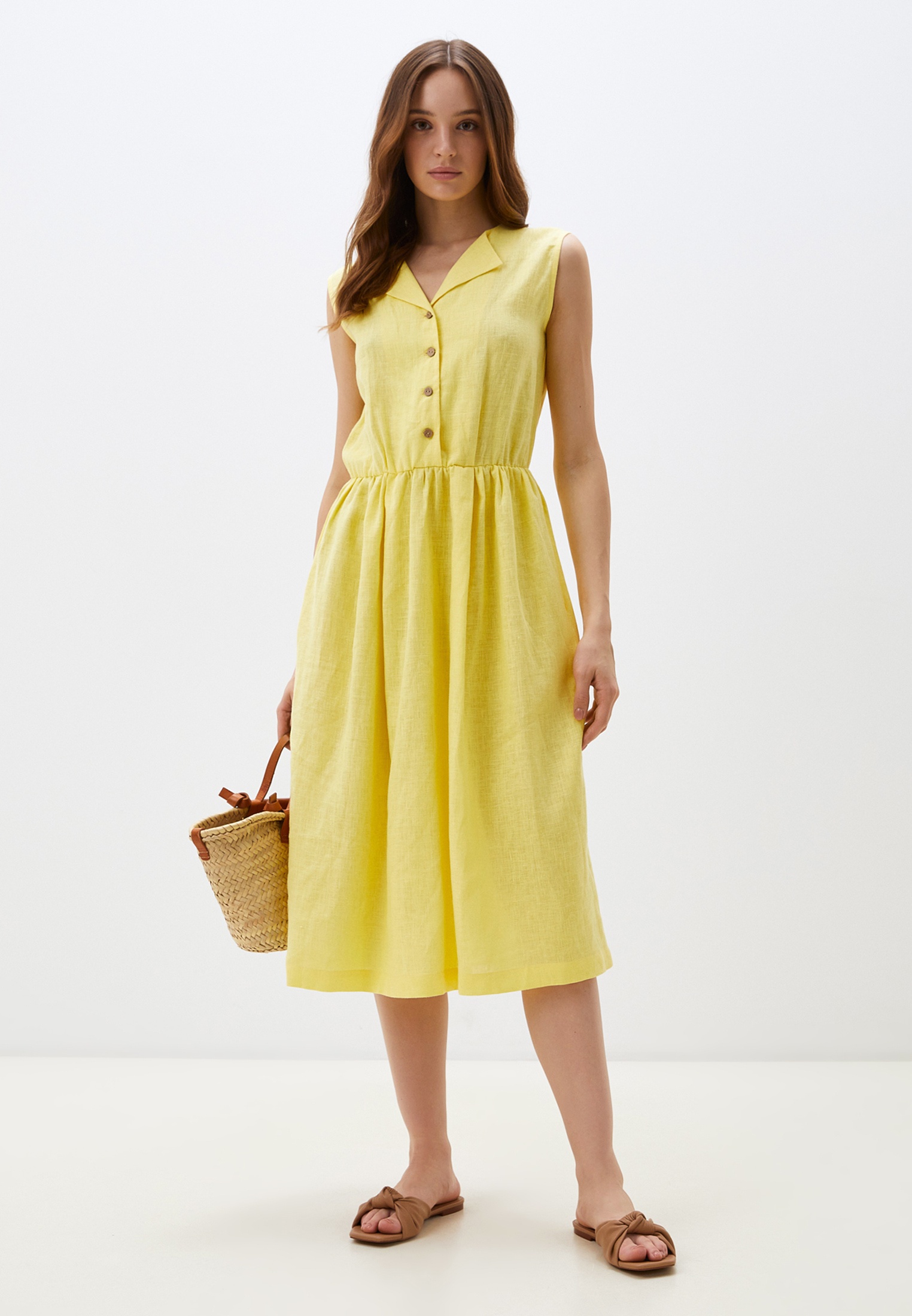 Платье Иваdress Июнь, цвет: желтый, MP002XW171XN — купить в интернет ...