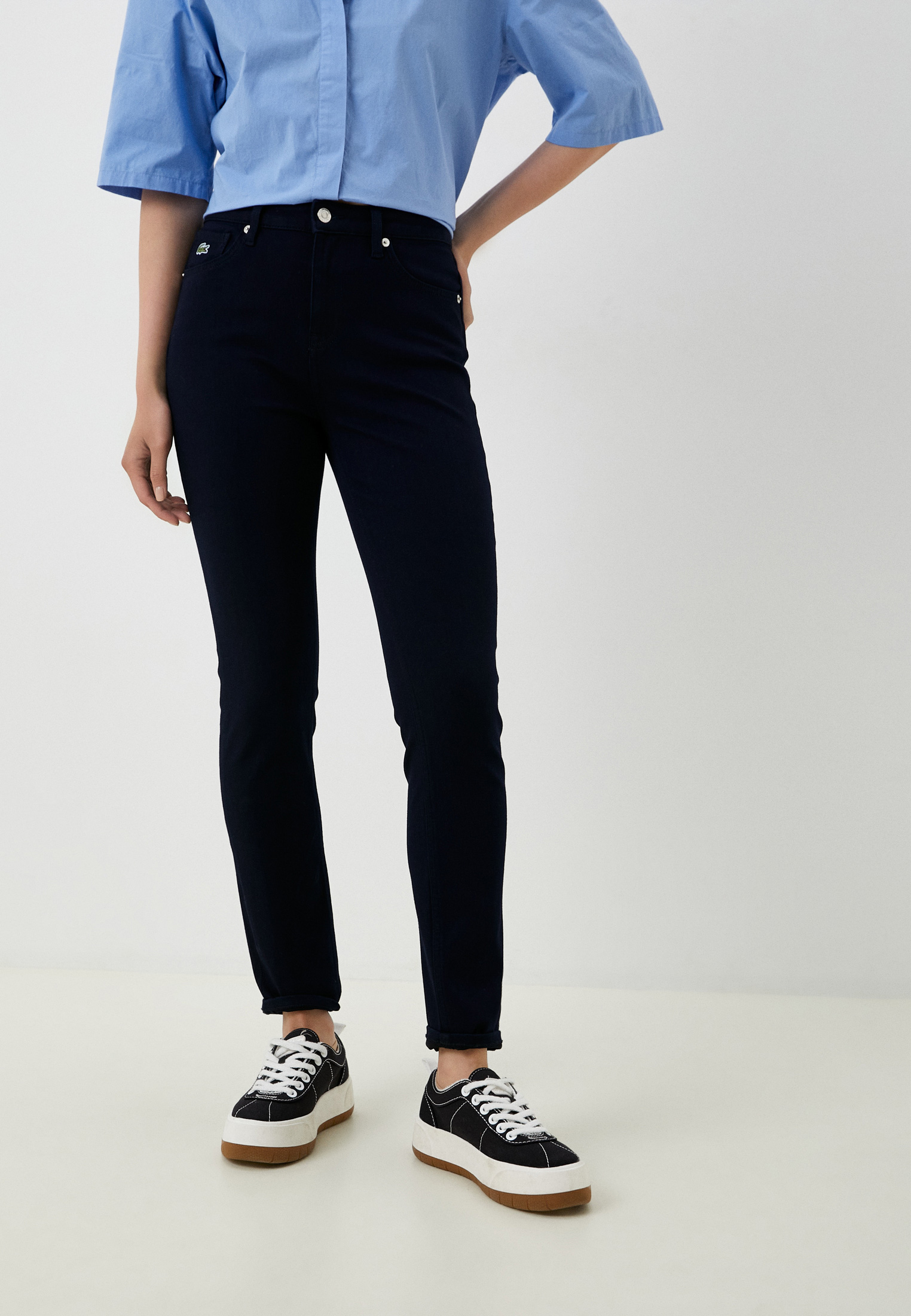 Джинсы Lacoste Skinny Fit, цвет: синий, MP002XW1725D — купить в ...