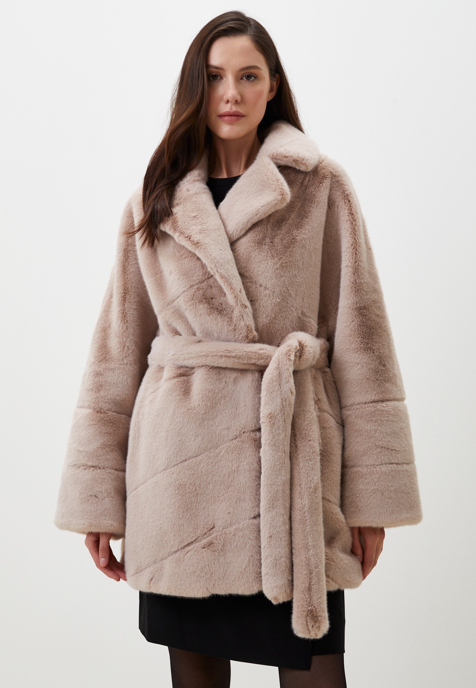 Шуба Lawinter, цвет: розовый, MP002XW179EL — купить в интернет-магазине ...