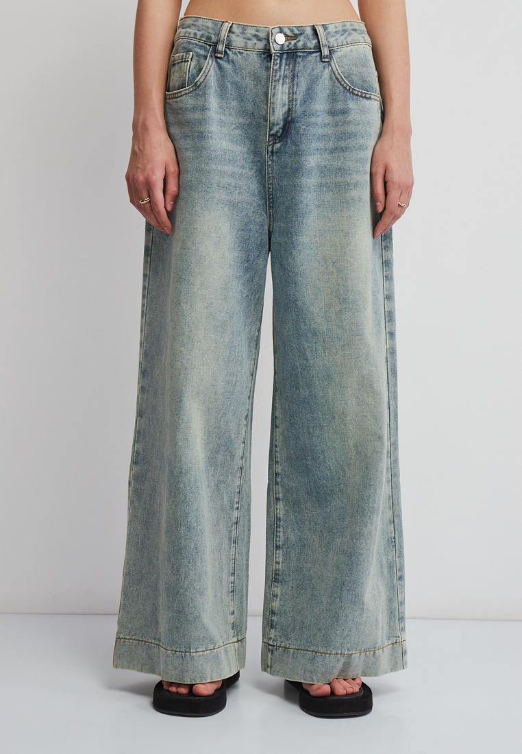 Джинсы Vittoria Vicci, цвет: голубой, MP002XW17DIE — купить в интернет-магазине Lamoda