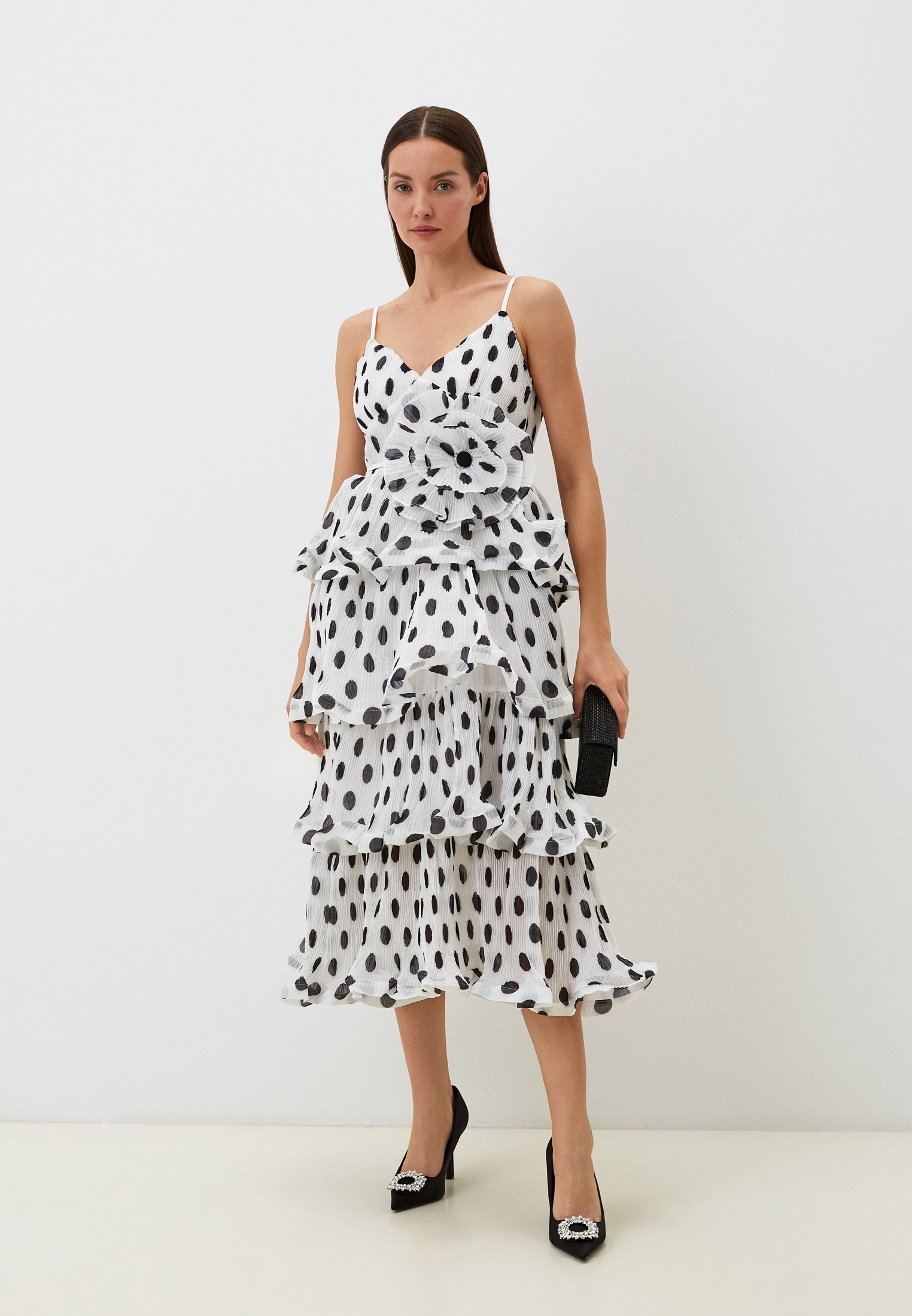 Платье Miss Chic, цвет: белый, MP002XW17E9V — купить в интернет ...