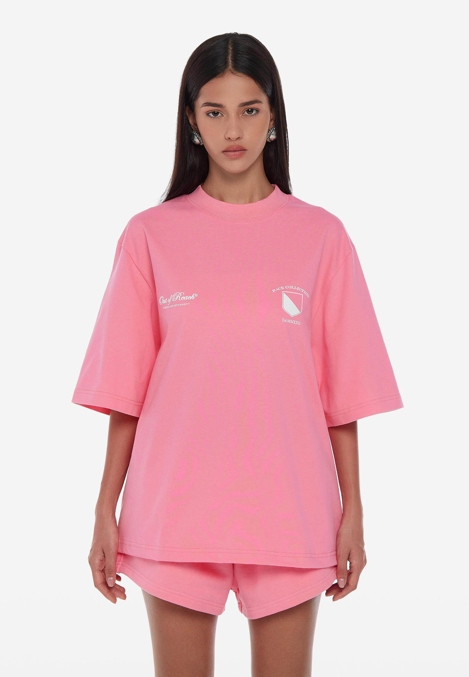 Футболка Out of Reach, цвет: розовый, MP002XW17EFM — купить в интернет ...