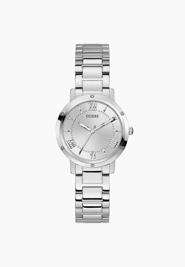 Часы Guess, цвет: серебряный, MP002XW17QK8 — купить в интернет-магазине ...