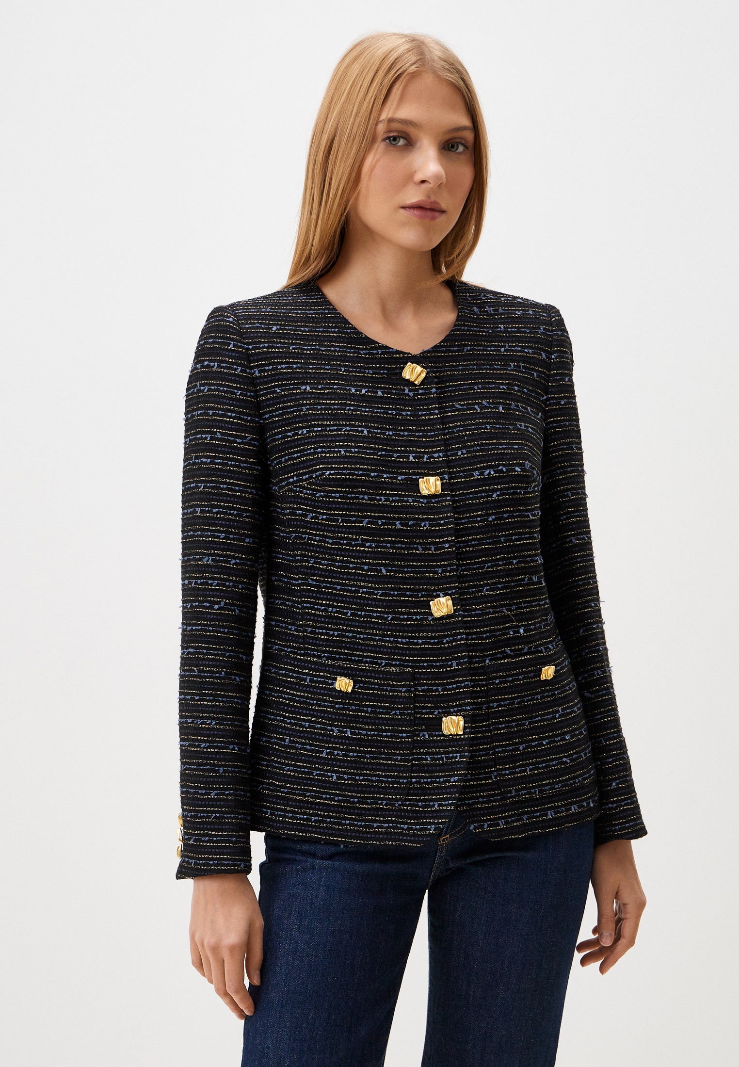 Жакет Seven Lab Lamoda Exclusive, цвет: черный, MP002XW17RX9 — купить в ...