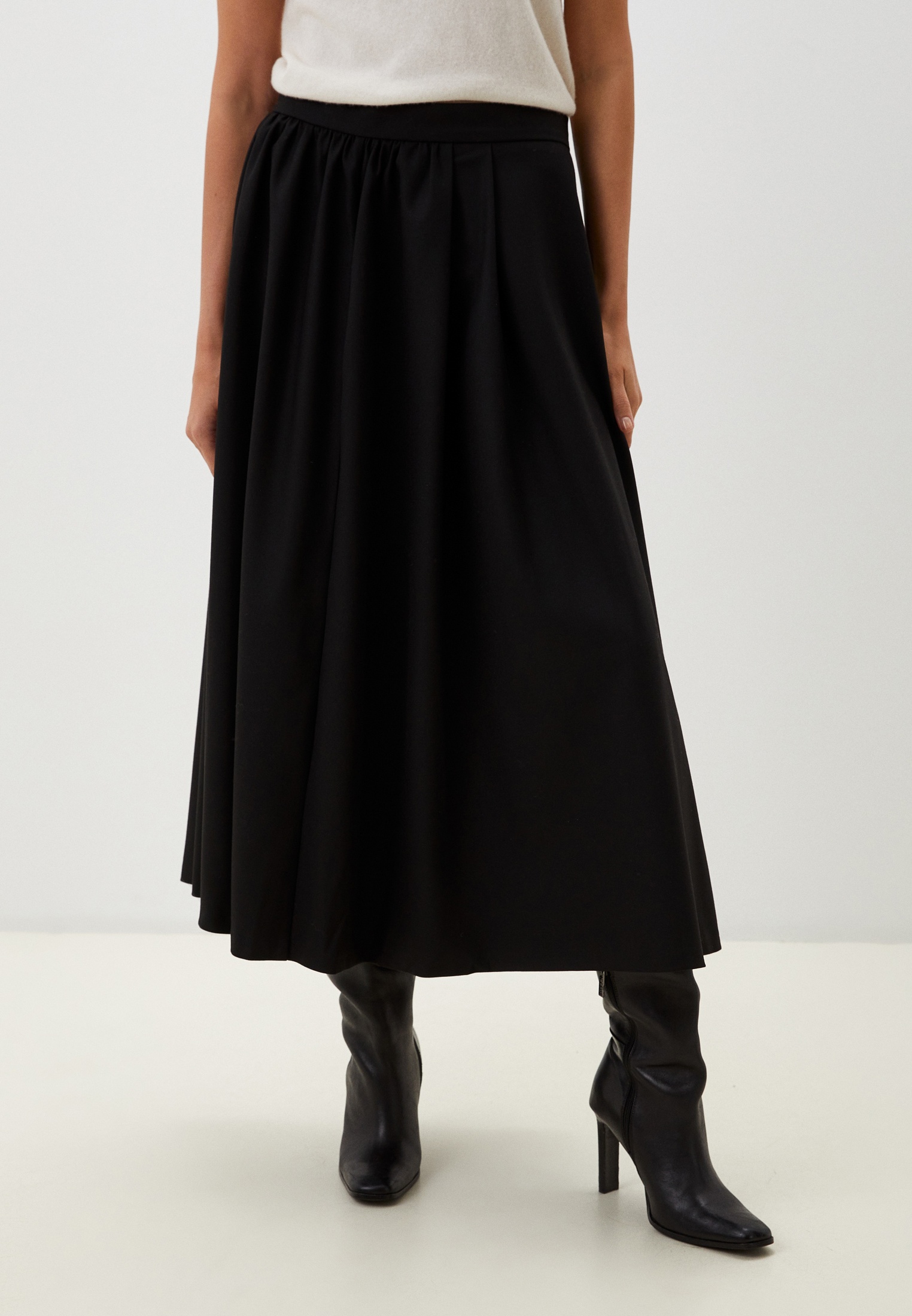 Юбка Seven Lab Lamoda Exclusive, цвет: черный, MP002XW17RXH — купить в ...