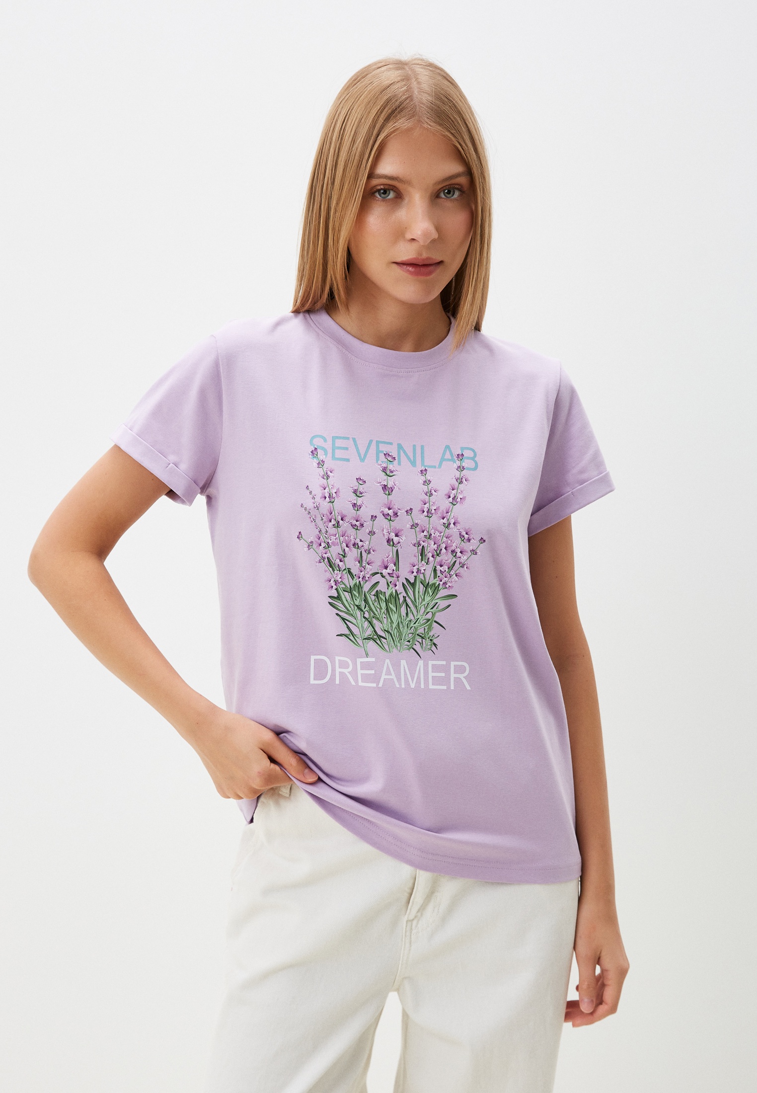 Футболка Seven Lab Lamoda Exclusive, цвет: фиолетовый, MP002XW17TYR ...