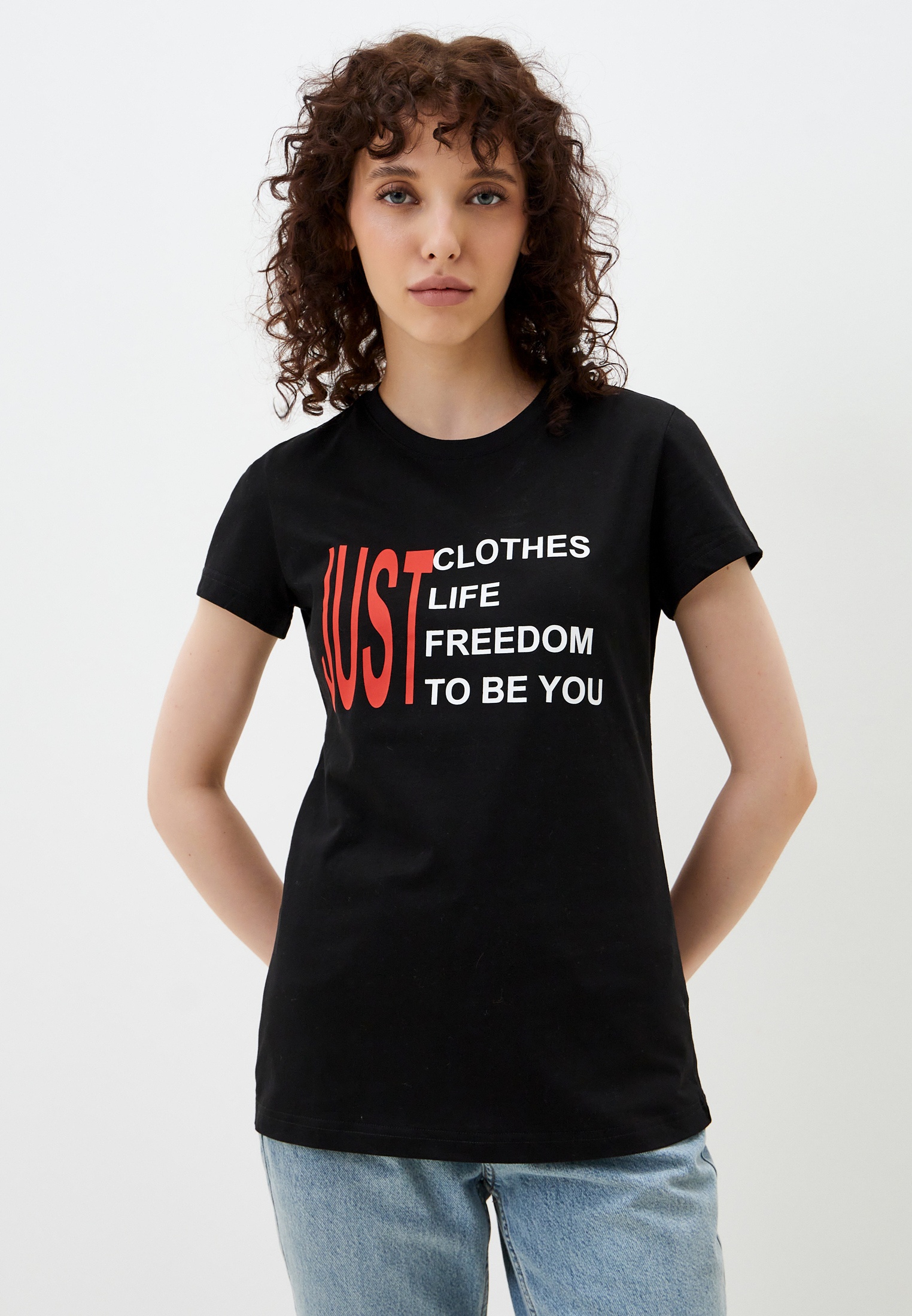 Футболка JC Just Clothes, цвет: черный, MP002XW17Y5G — купить в ...