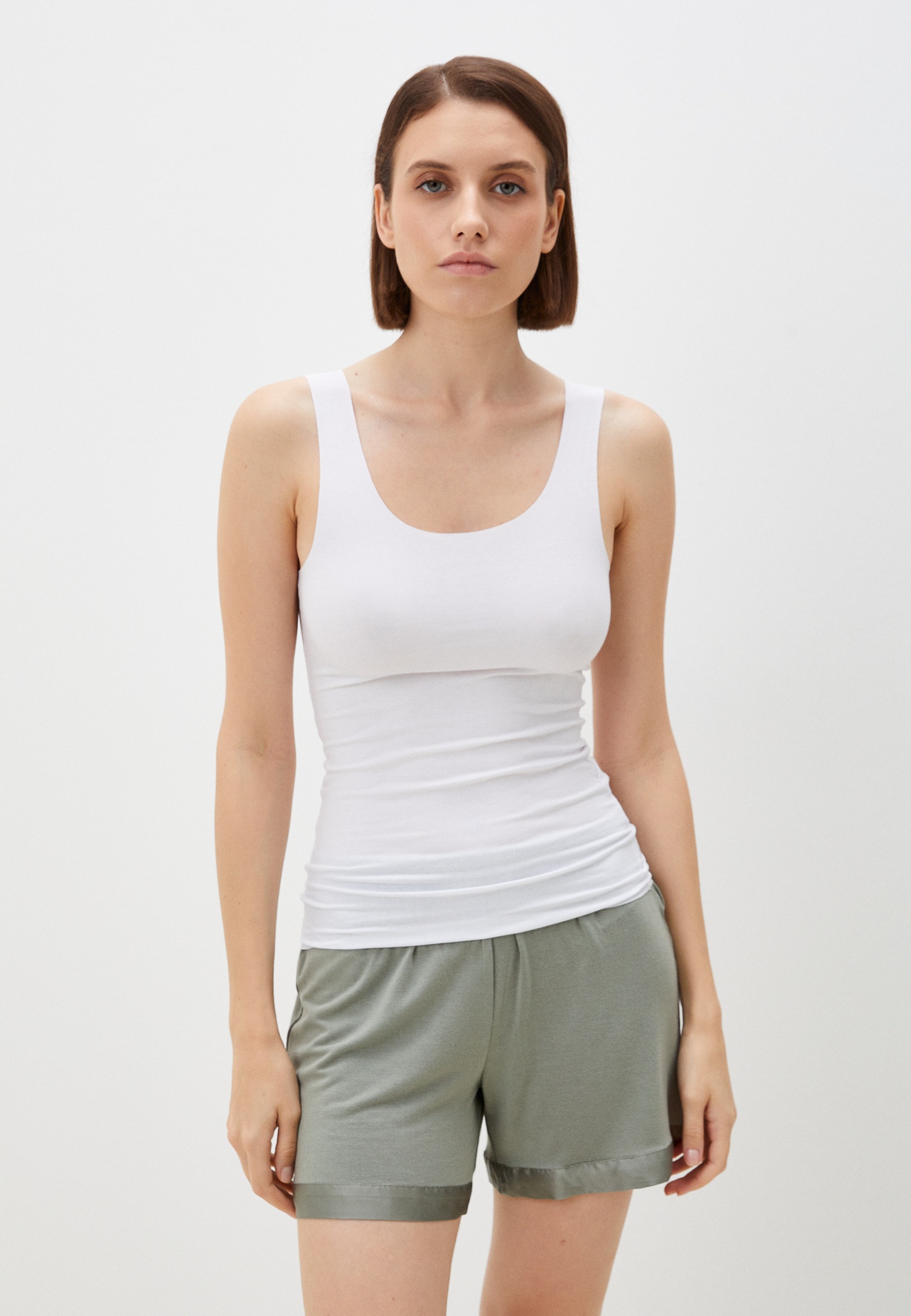 Майка Intimissimi, цвет: белый, MP002XW18245 — купить в интернет ...