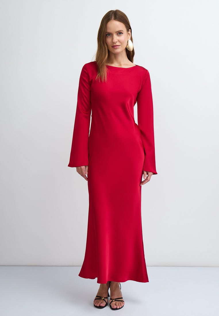 Платье Vittoria Vicci, цвет: красный, MP002XW184GC — купить в интернет-магазине Lamoda