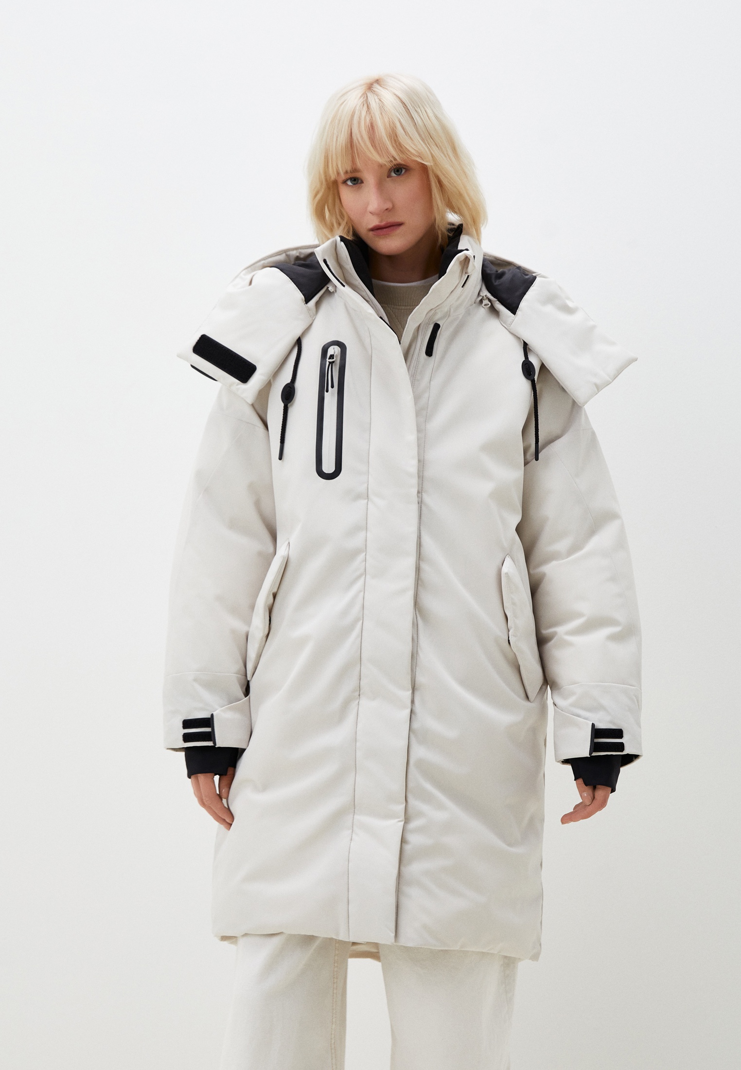 Парка Oldos Эмма, цвет: серый, MP002XW18FGU — купить в интернет-магазине Lamoda