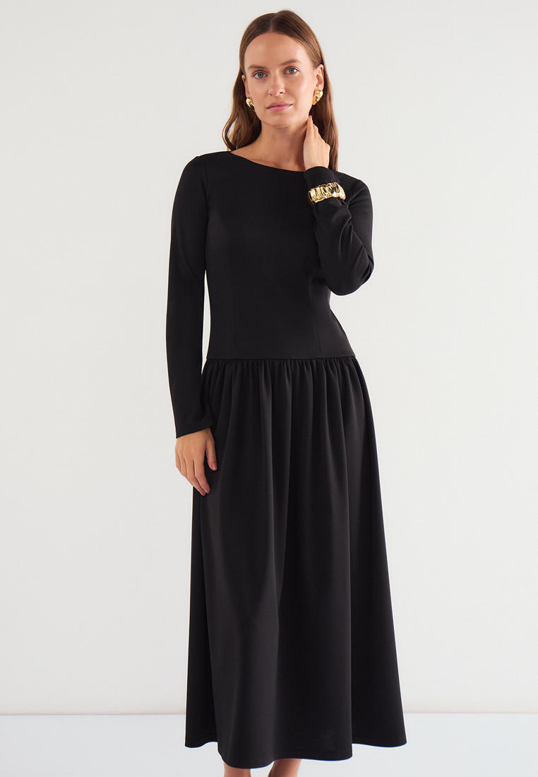 Платье Vittoria Vicci, цвет: черный, MP002XW18G69 — купить в интернет-магазине Lamoda