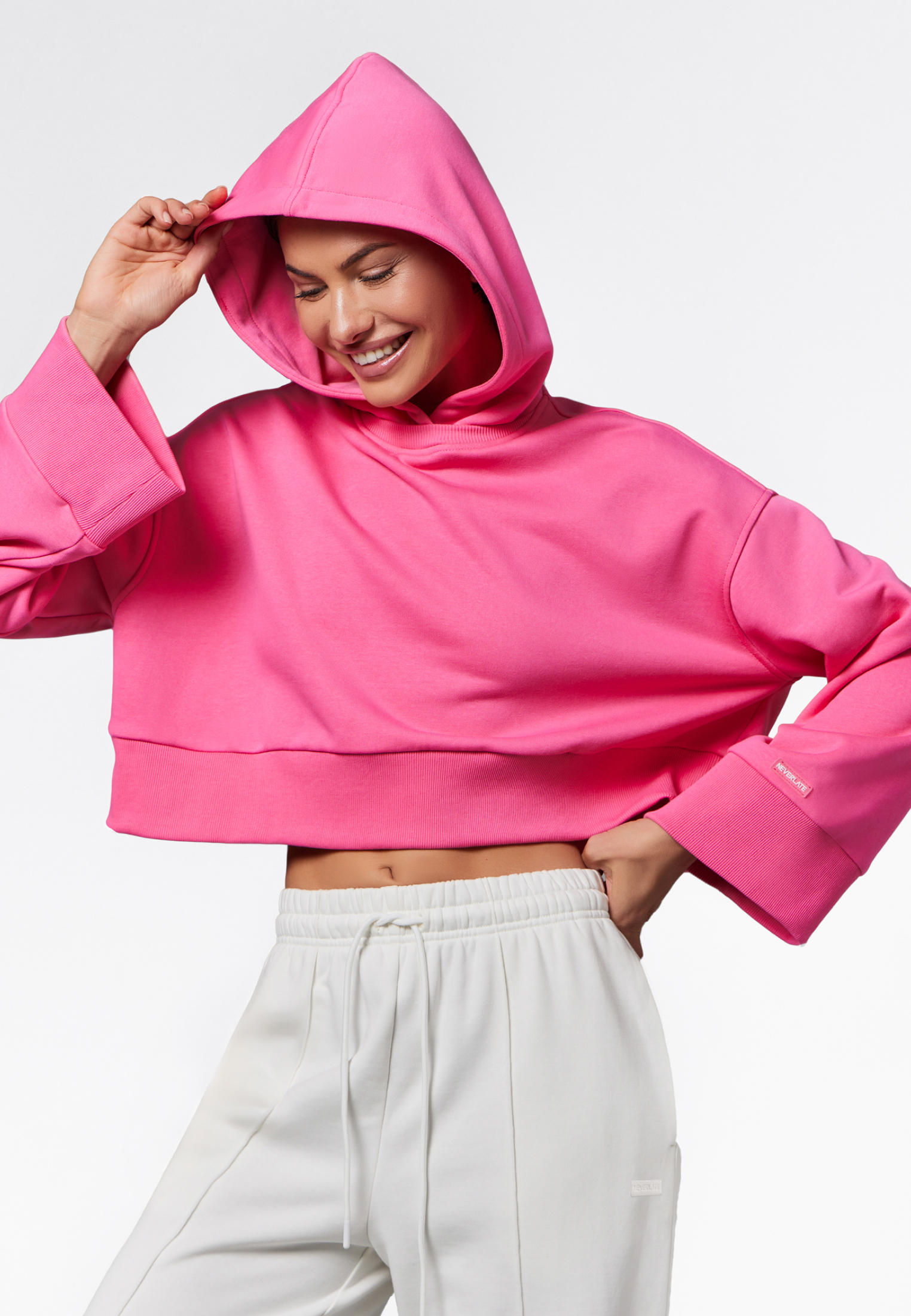 Худи Neverlate, цвет: розовый, MP002XW18H8V — купить в интернет ...