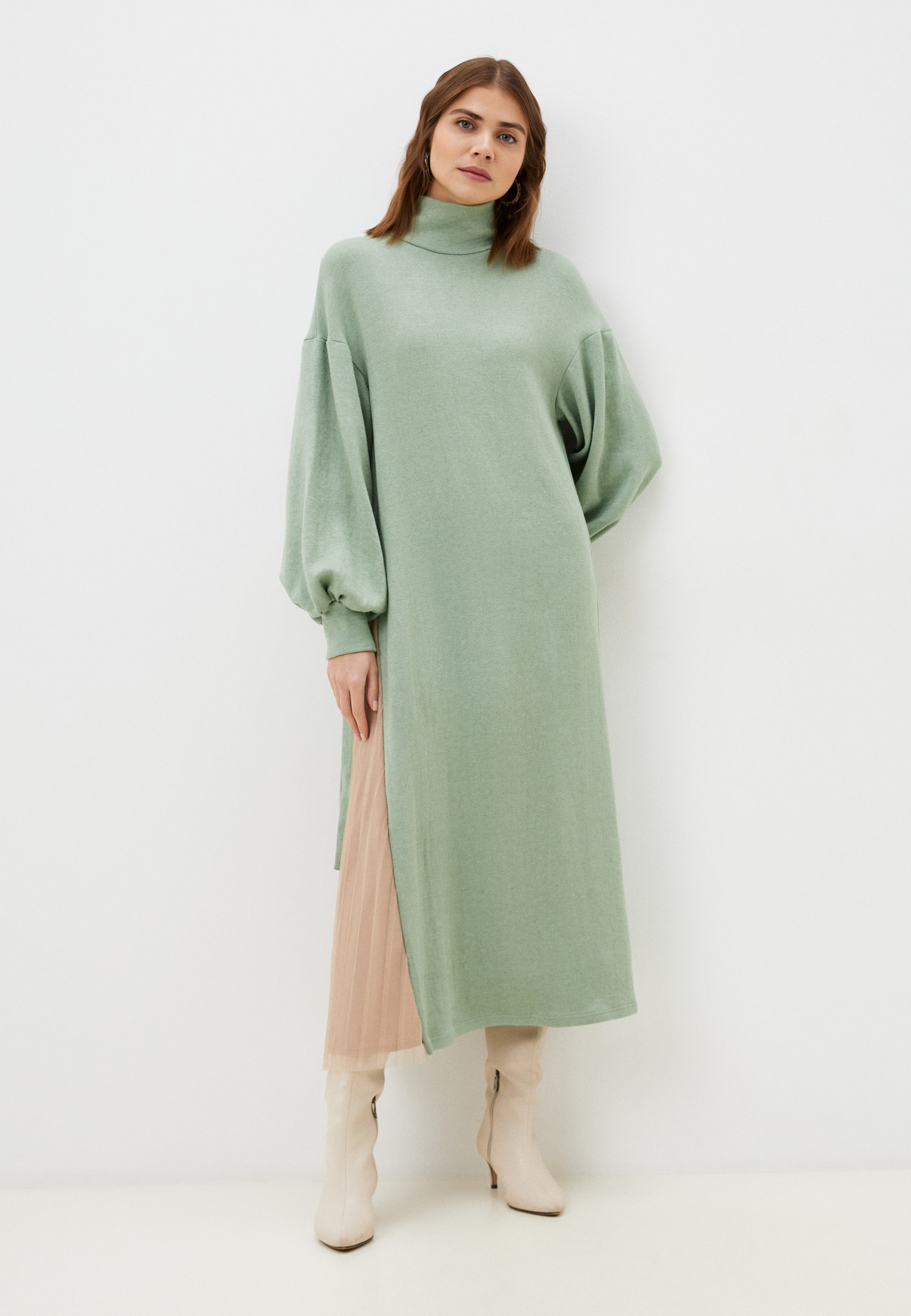 Платье Saash, цвет: зеленый, MP002XW18P27 — купить в интернет-магазине ...