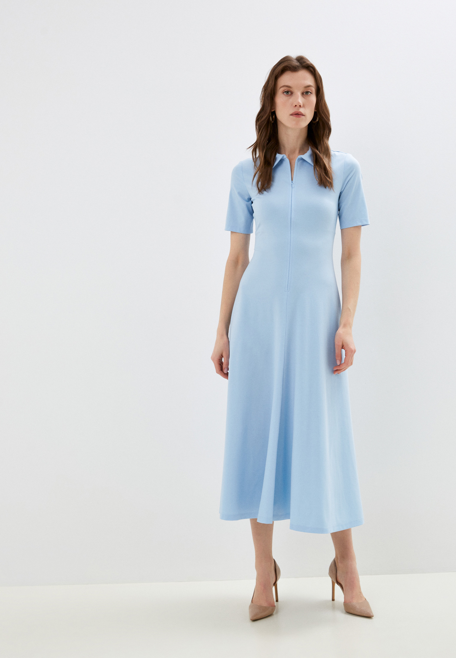 Платье Vittoria Vicci, цвет: голубой, MP002XW19IM9 — купить в интернет-магазине Lamoda