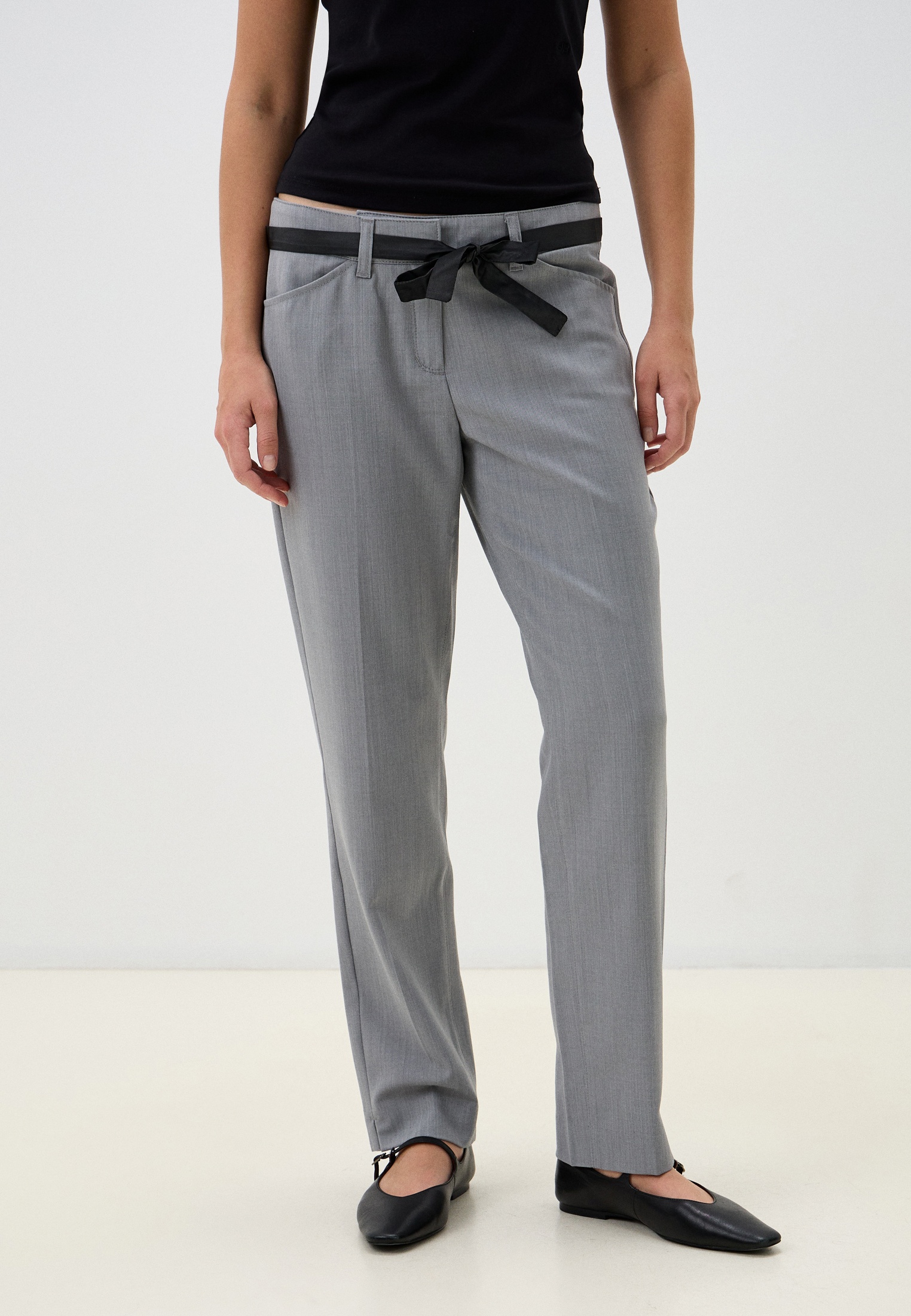 Брюки Ppep, цвет: серый, MP002XW19SJ2 — купить в интернет-магазине Lamoda