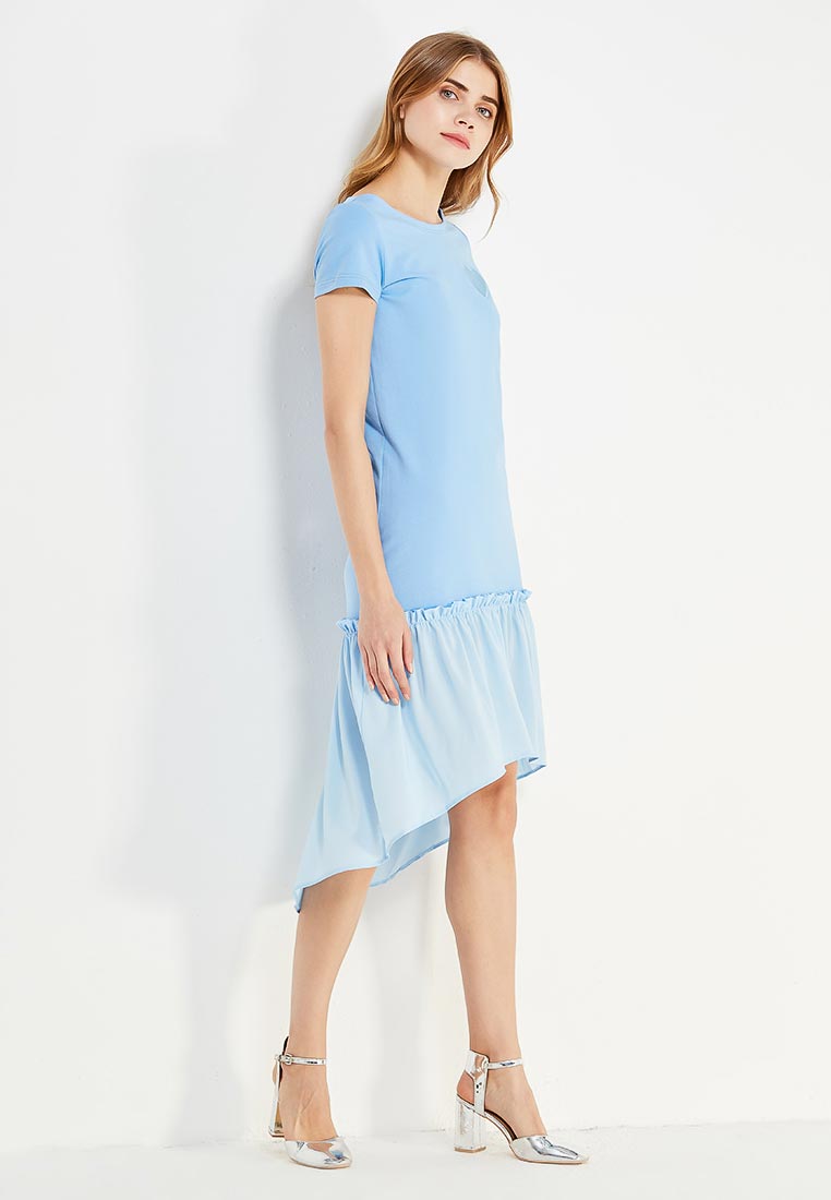 Платье Fashion.Love.Story, цвет: голубой, MP002XW1AF67 — купить в ...