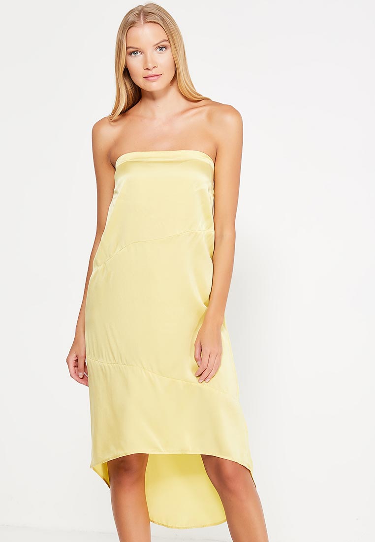 Платье Sack's, цвет: желтый, MP002XW1AKUA — купить в интернет-магазине ...