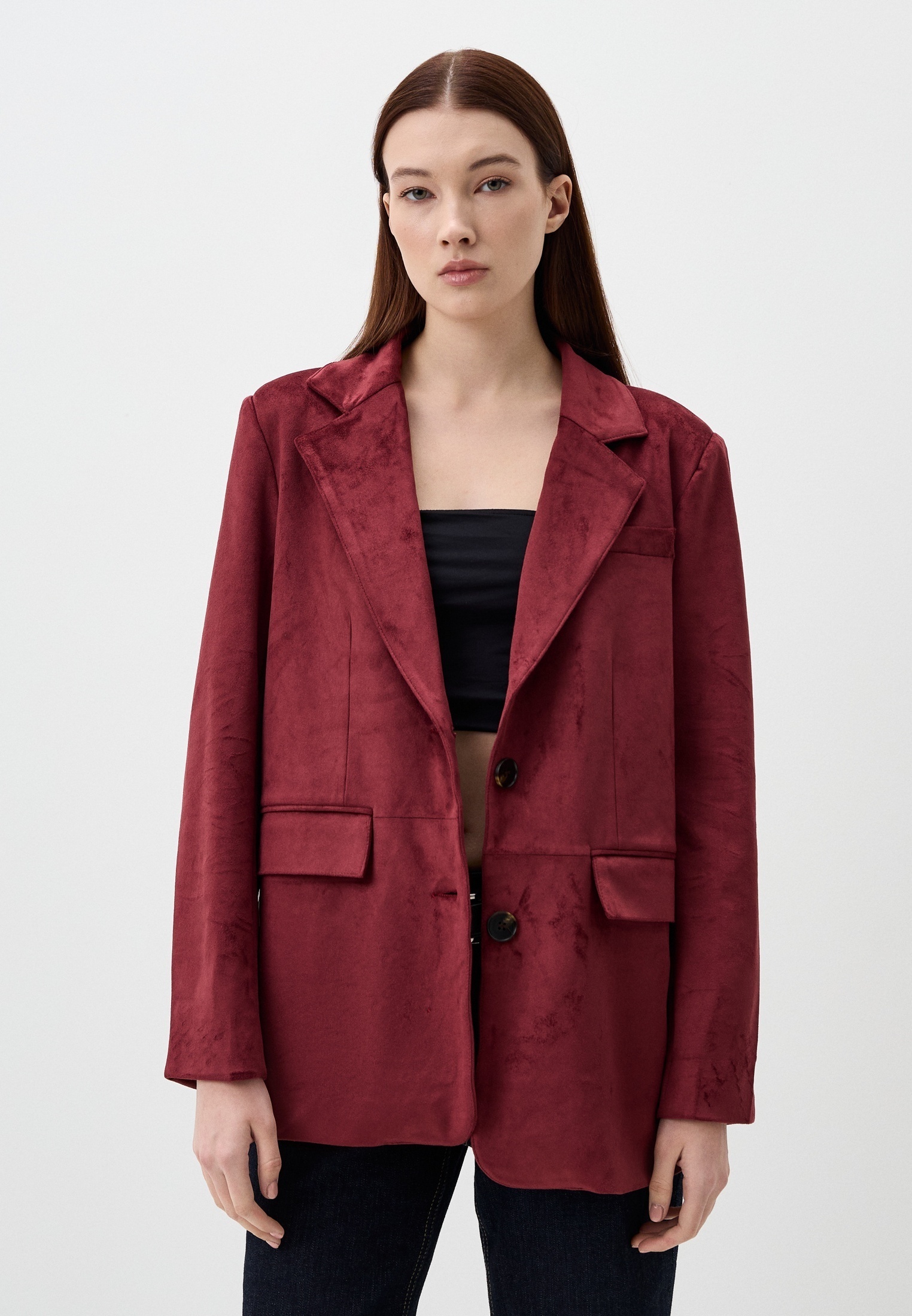 Жакет Fu Gui Lin, цвет: бордовый, MP002XW1BFOK — купить в интернет ...