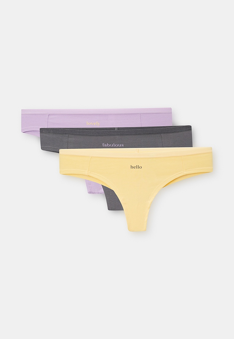 Трусы 3 шт. Mark Formelle, цвет: желтый, MP002XW1CCJZ — купить в ...
