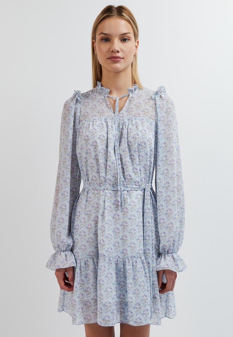 Платье Vittoria Vicci, цвет: голубой, MP002XW1CD6A — купить в интернет-магазине Lamoda