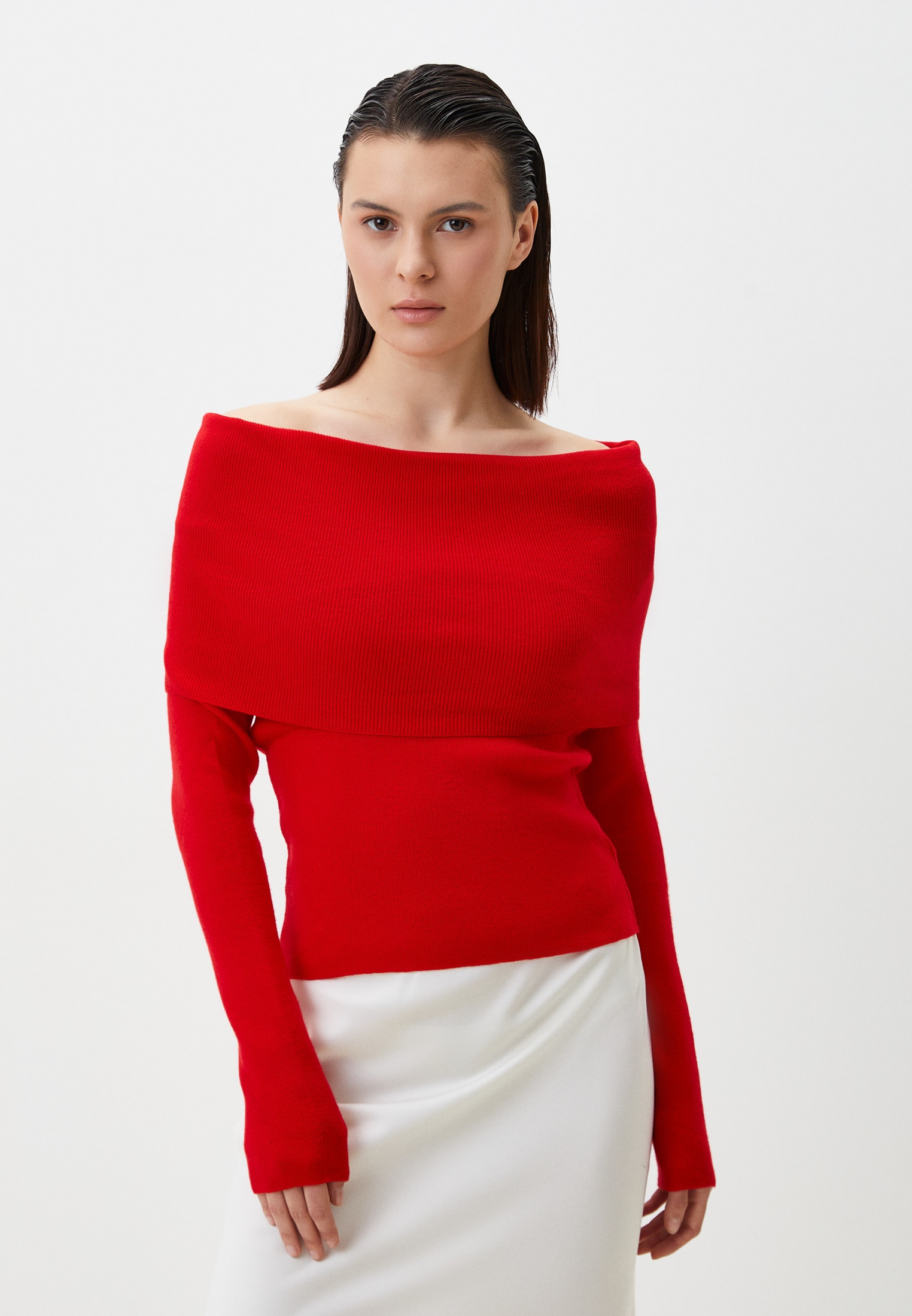 Свитер Befree Women Smart, цвет: красный, MP002XW1CDQ7 — купить в ...