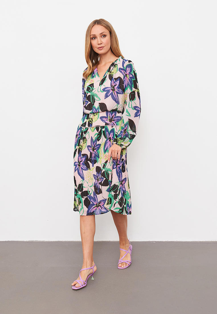 Платье Gerry Weber, цвет: мультиколор, MP002XW1CR3G — купить в интернет ...