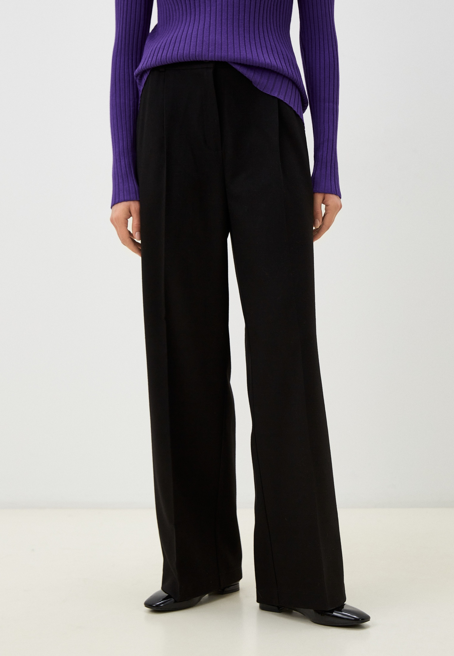 Брюки Soloha.soloha, цвет: черный, MP002XW1EWJO — купить в интернет-магазине Lamoda