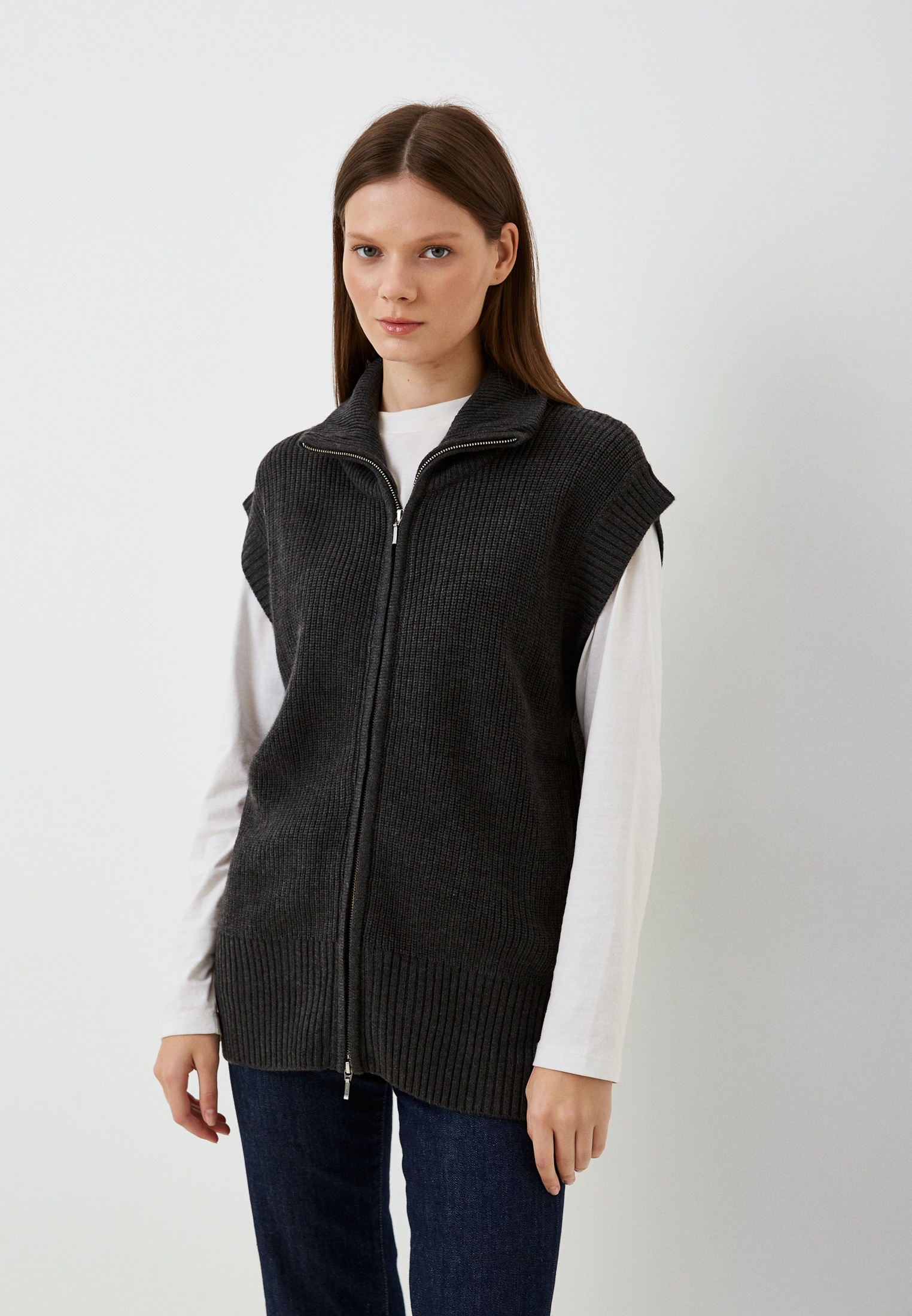 Жилет Arshenova, цвет: черный, MP002XW1EYEB — купить в интернет ...