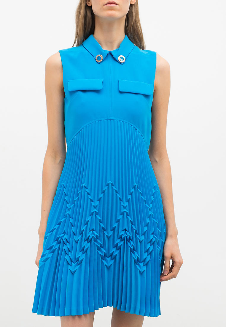 Платье Versace Resale, цвет: голубой, MP002XW1F2R1 — купить в интернет ...