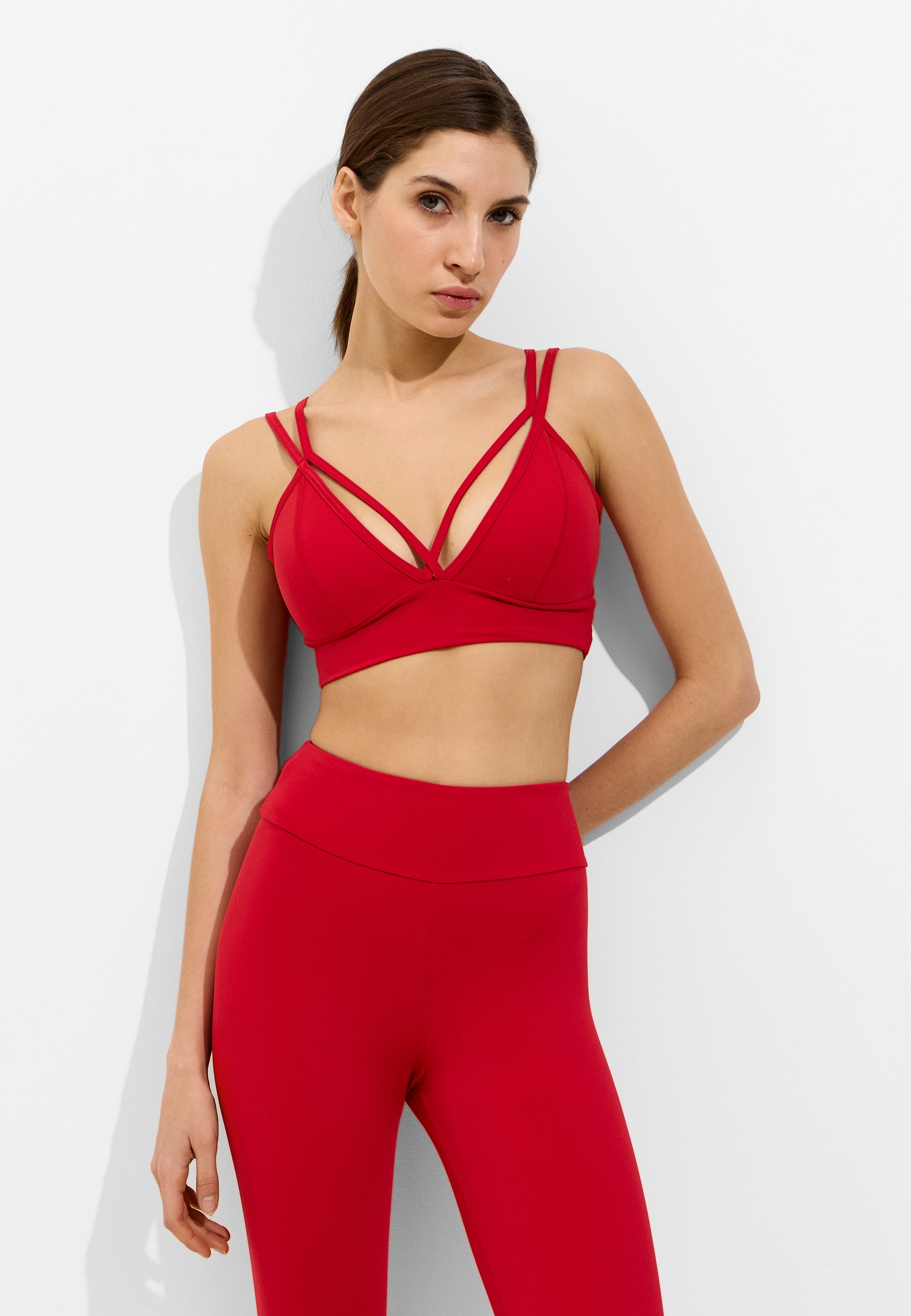 Топ спортивный Forstrong Light Bra, цвет: красный, MP002XW1FG9F — купить в интернет-магазине Lamoda