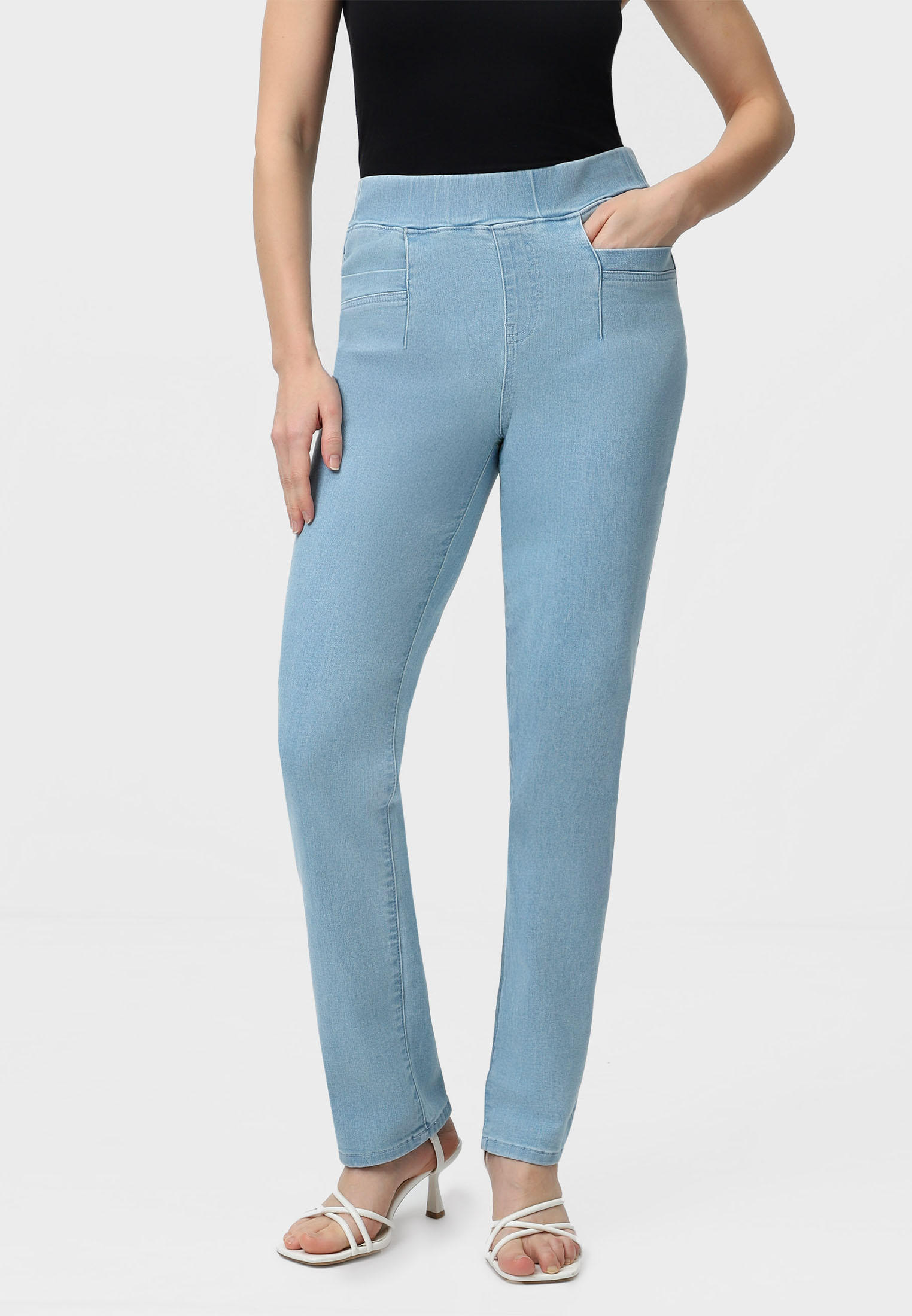 Джинсы Helena Vera, цвет: голубой, MP002XW1FKB8 — купить в интернет ...