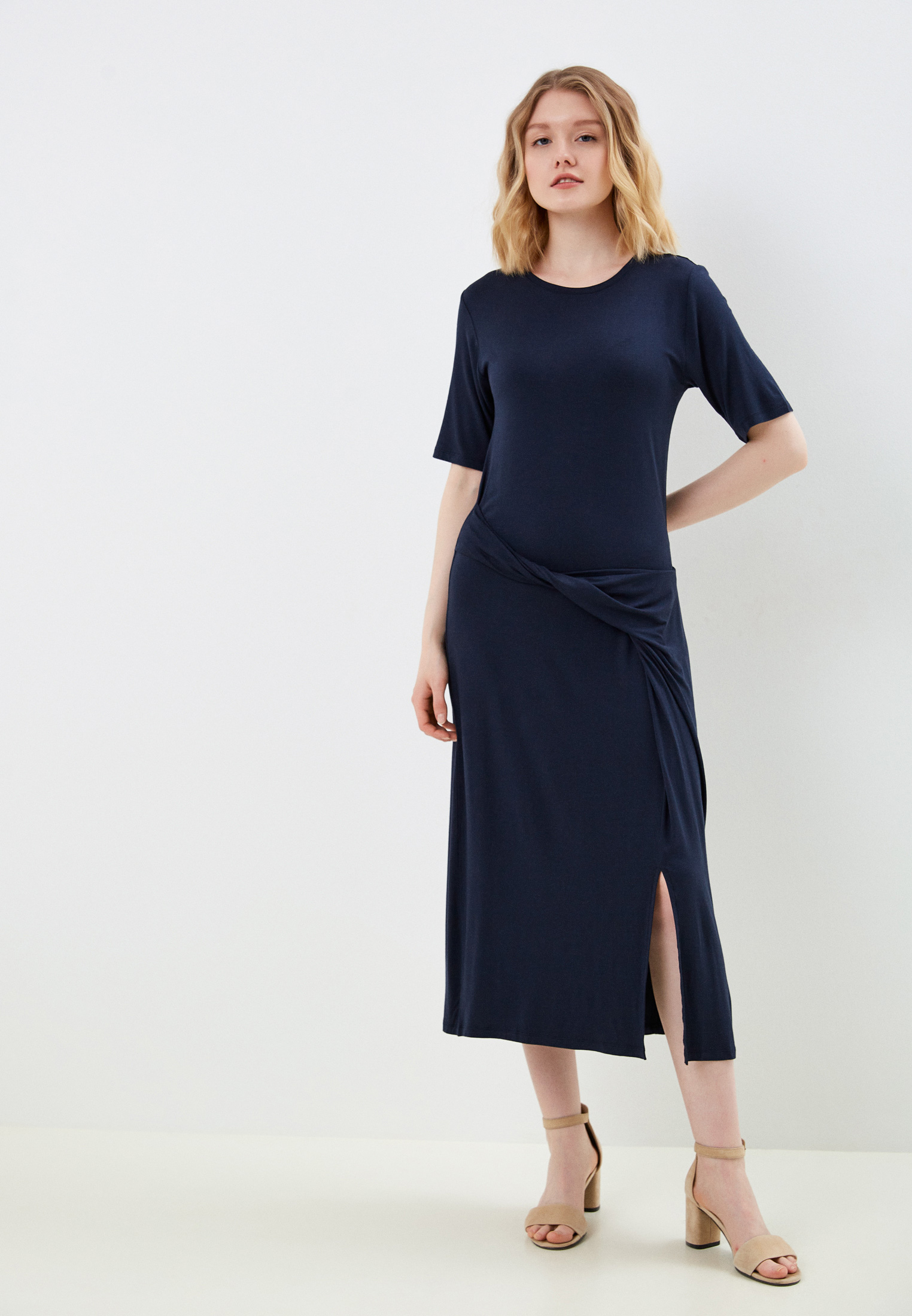 Платье Mexx Lamoda Exclusive, цвет: синий, MP002XW1G3M0 — купить в ...