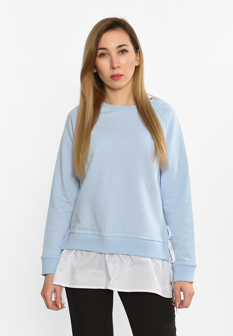 Свитшот Fantosh, цвет: голубой, MP002XW1G890 — купить в интернет ...