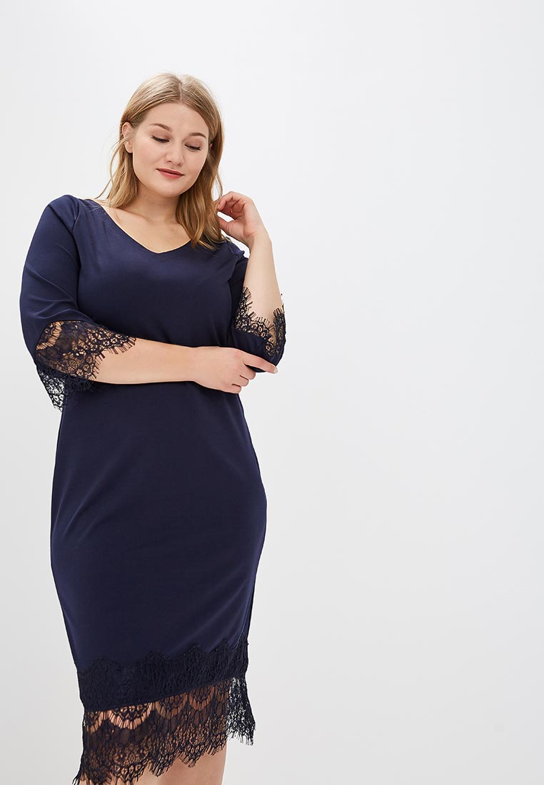 Платье Dream World, цвет: синий, MP002XW1GLRA — купить в интернет ...