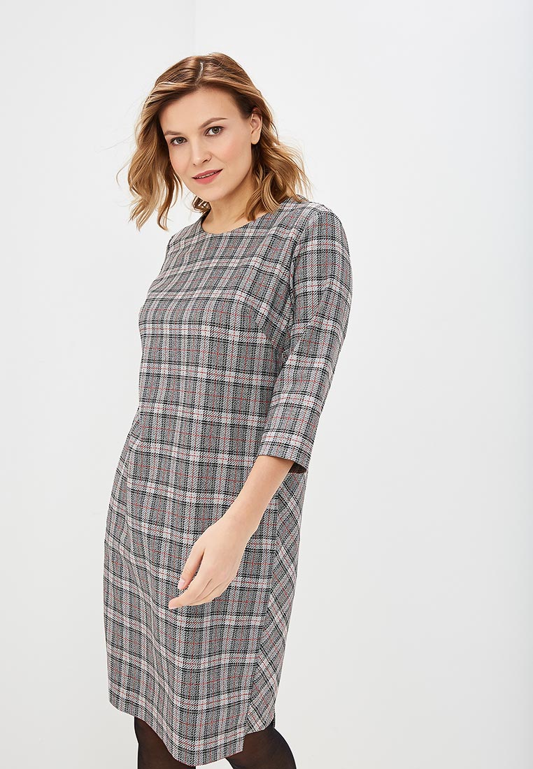 Платье Balsako, цвет: серый, MP002XW1HN6U — купить в интернет-магазине ...