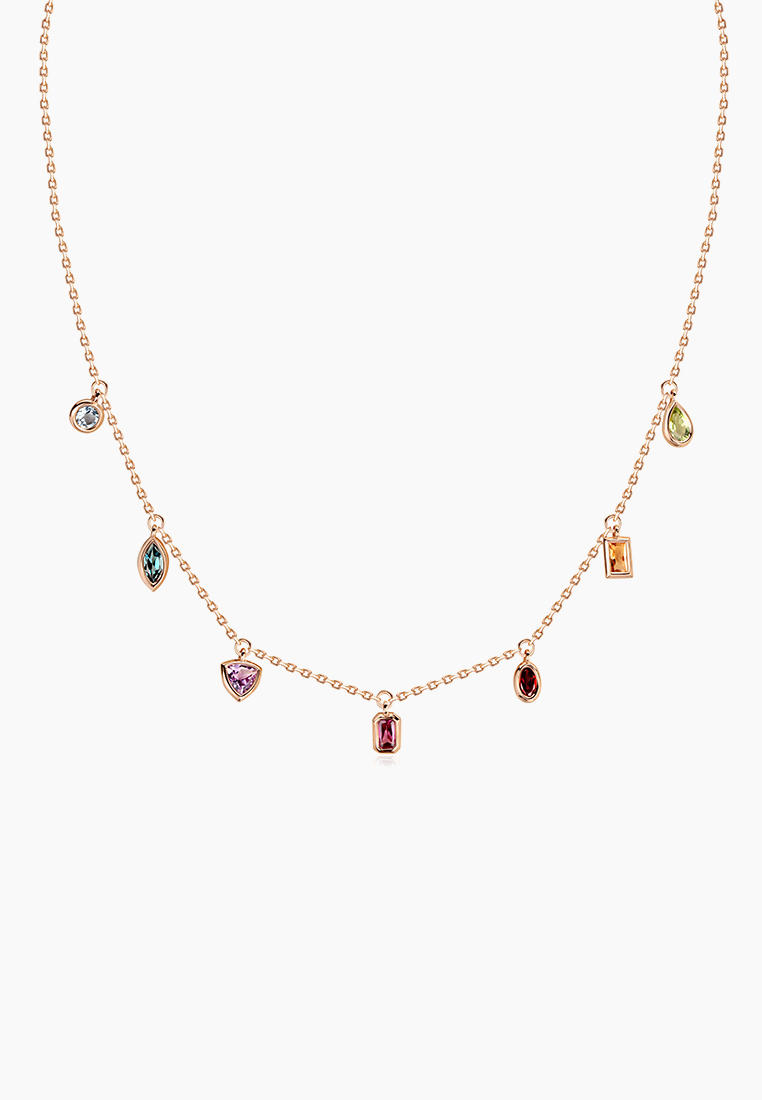 Колье Secrets радужная в позолоте, цвет: золотой, MPJWLXW00TR6 — купить ...