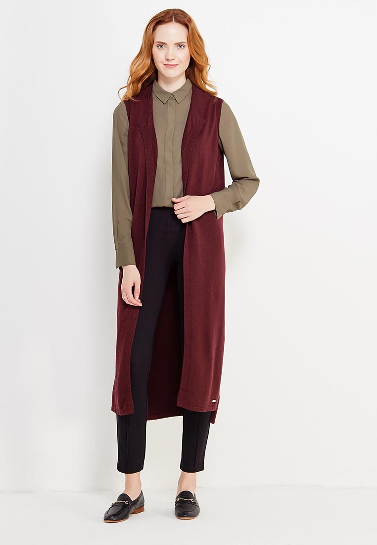 Жилет Phard, цвет: бордовый, PH007EWVVO09 — купить в интернет-магазине ...