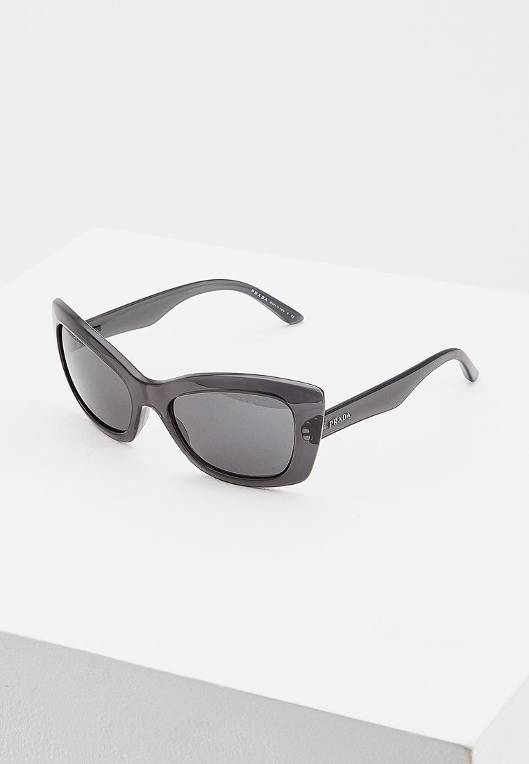 Очки солнцезащитные Prada PR 19MS 4345S0, цвет: прозрачный ...