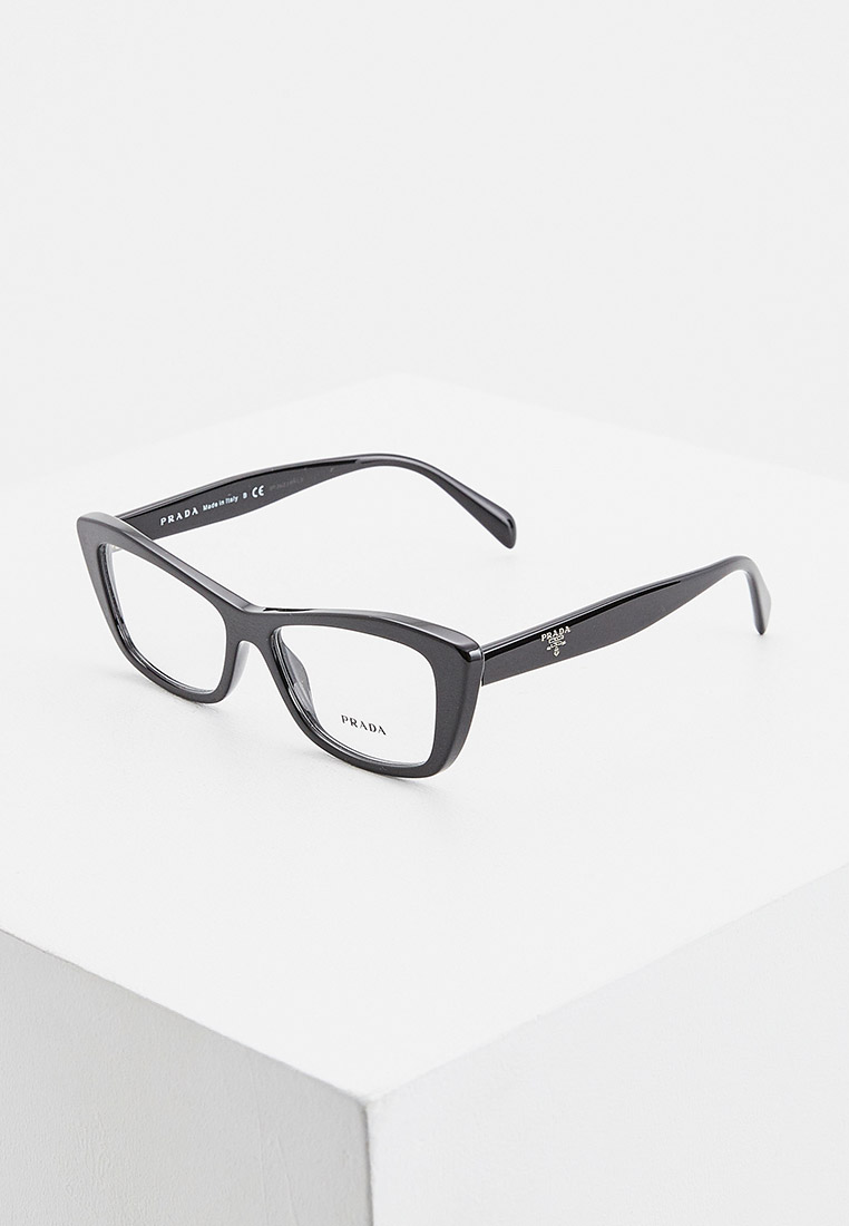 Оправа Prada PR 15XV 1AB1O1 , цвет: черный, PR040DWIUFM5 — купить в ...