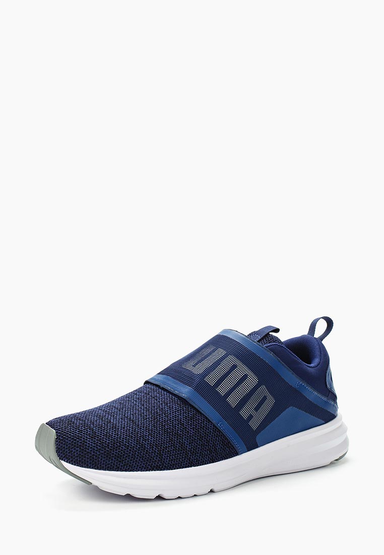 Кроссовки PUMA Enzo Strap Knit, цвет: синий, PU053AMUTO30 — купить в ...